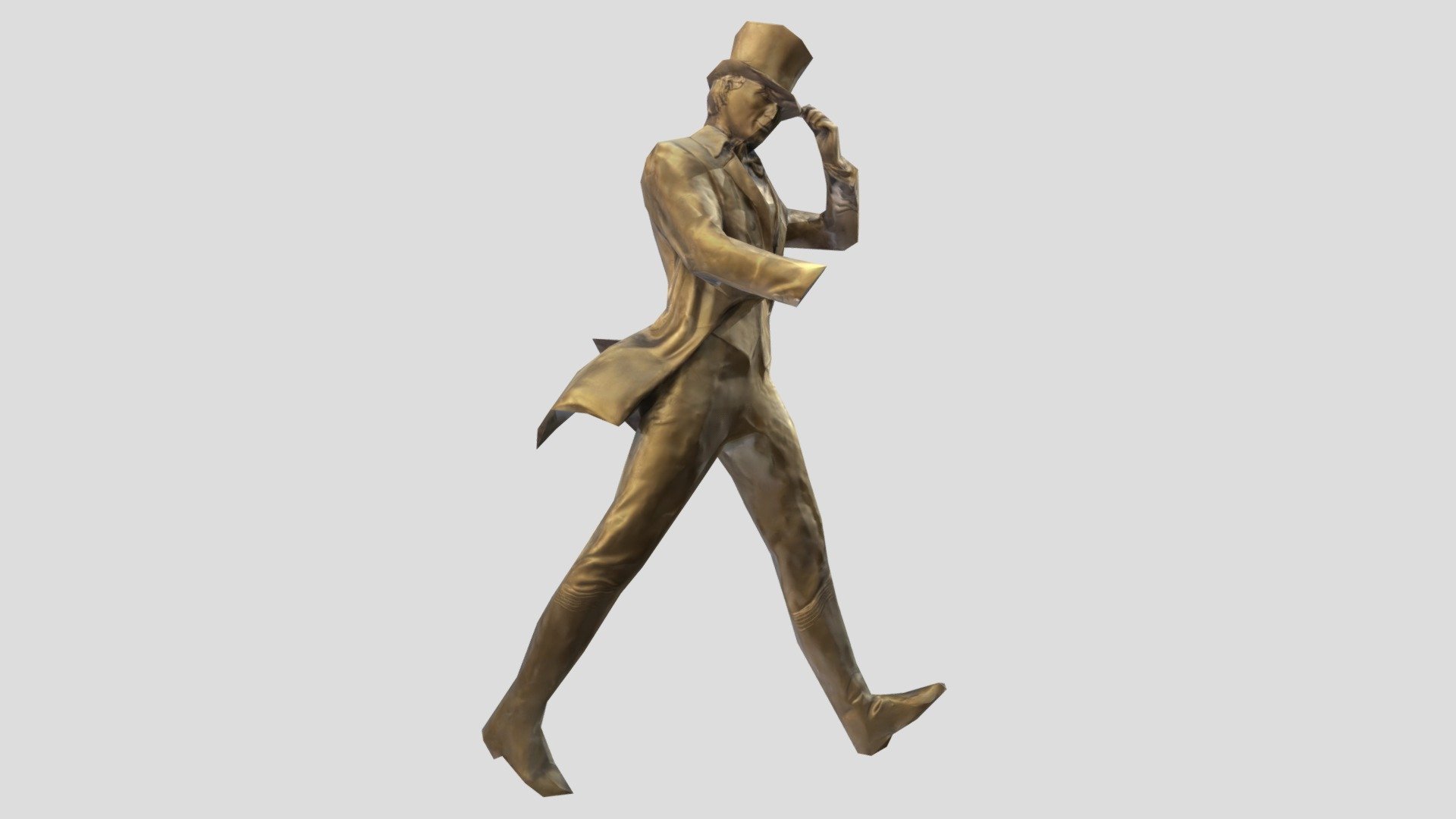 Johnnie Walker Statue - Download Free 3D model by David Wigforss ...