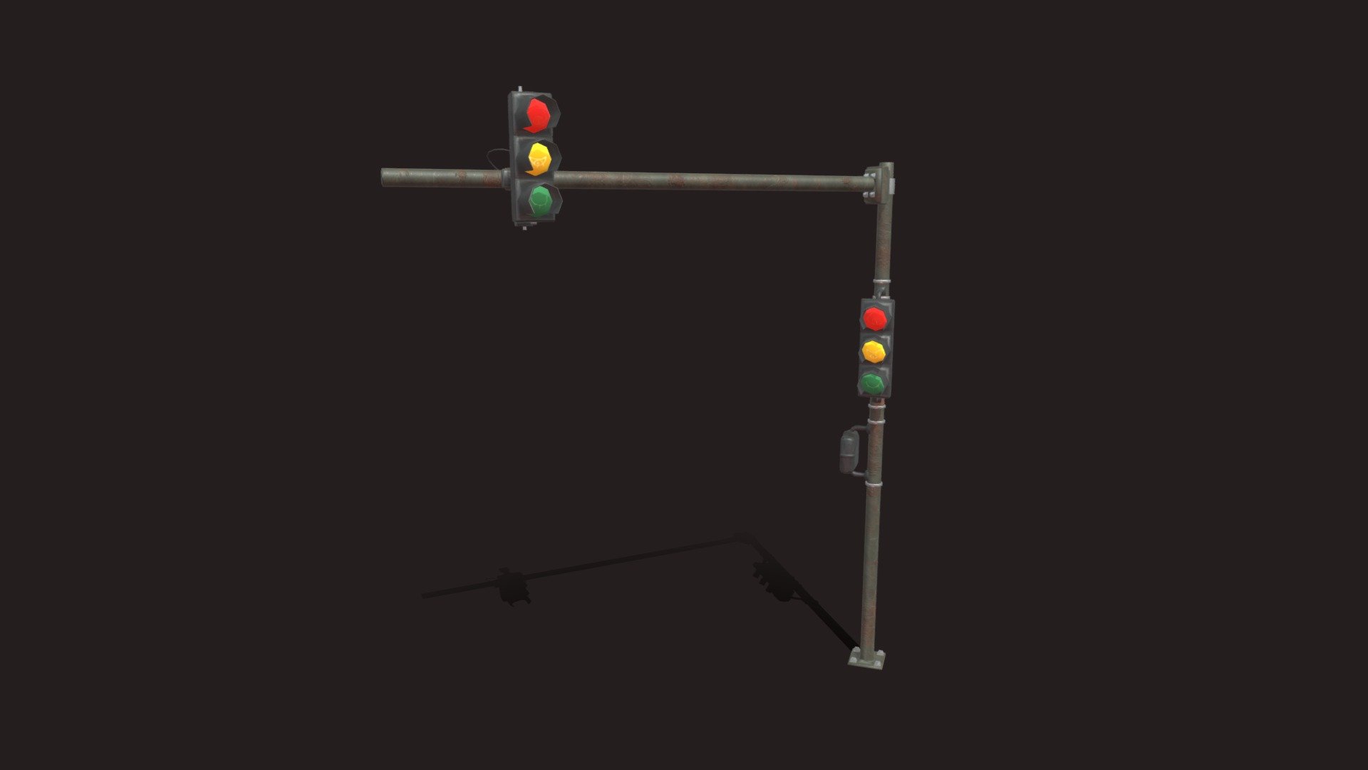 Traffic light - 3D model by DemonFawwn [45d5ee2] - Sketchfab