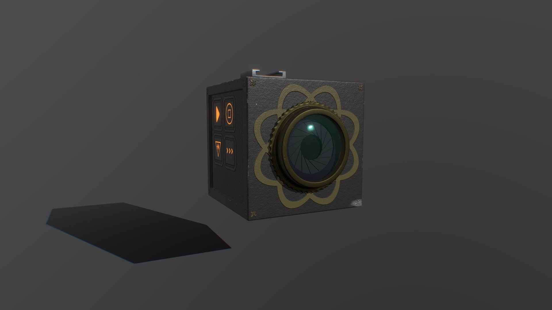 Retro future camera - Buy Royalty Free 3D model by plzok [45d8b79 ...