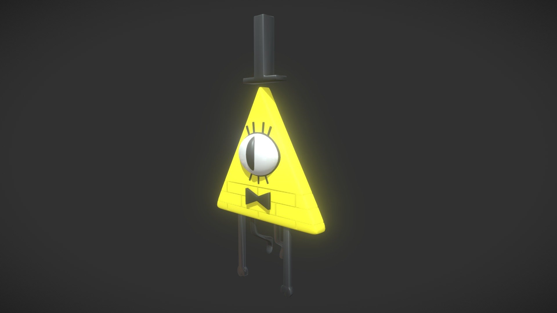 Bill from Gravity falls - Download Free 3D model by Dylan (@DylanSpin ...