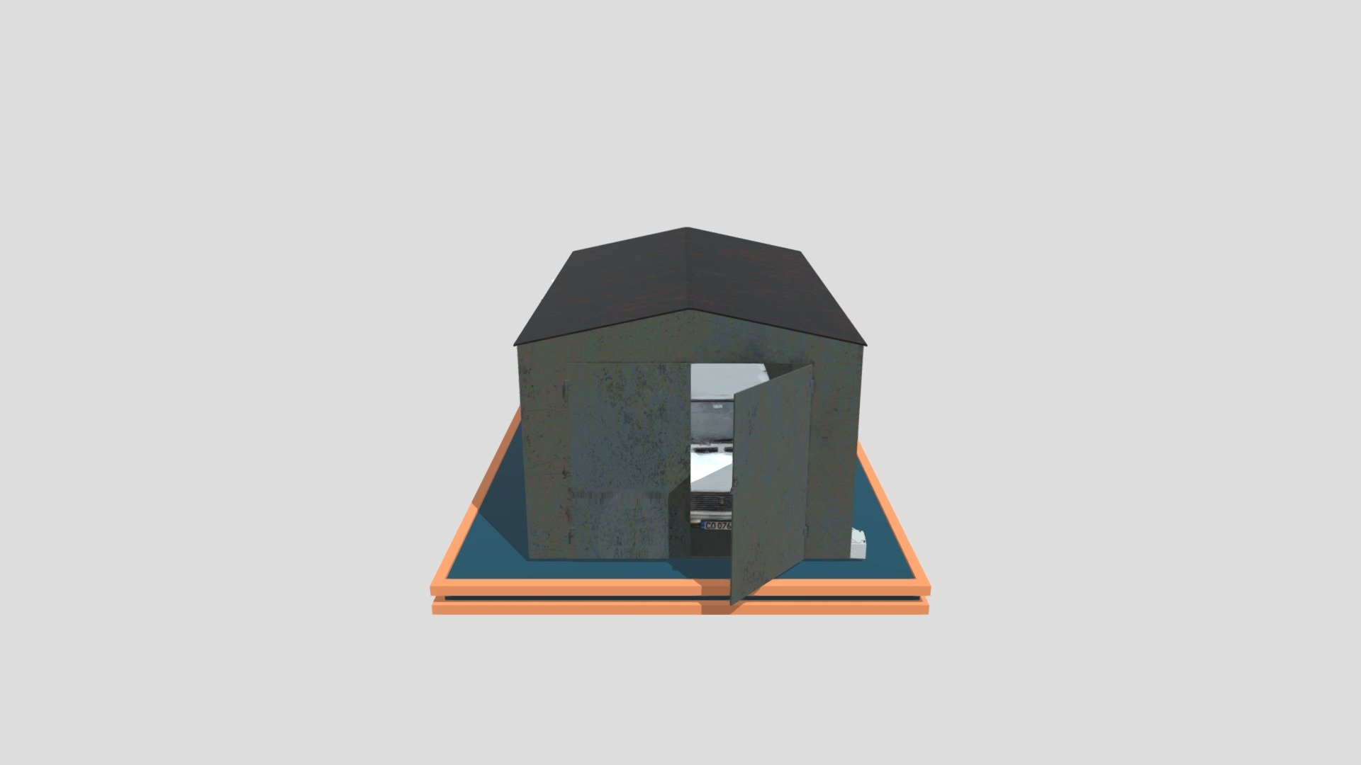 Garage BATI - 3D model by vityayloki [45d9272] - Sketchfab