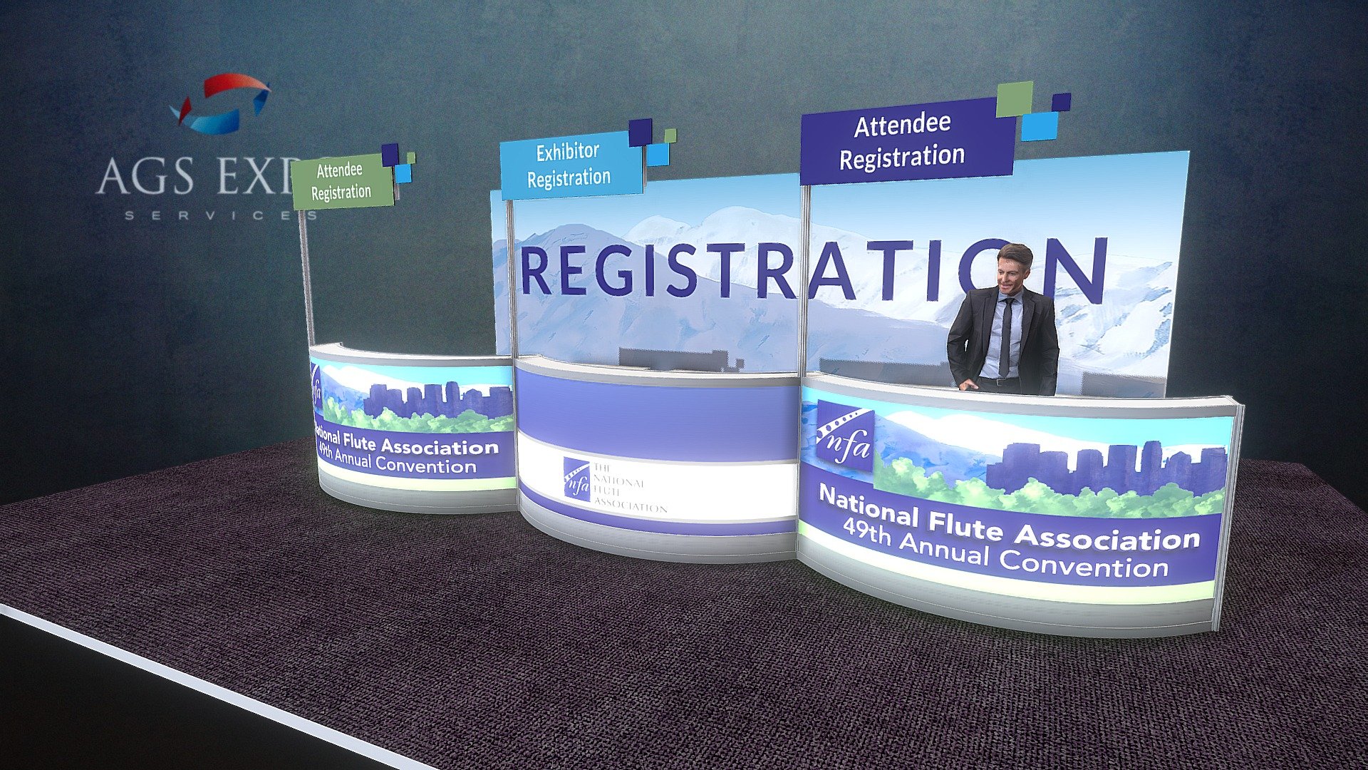NFA - Registration - 3D model by AGS Expo Services (@AGS-EXPO) [45d9e1f ...