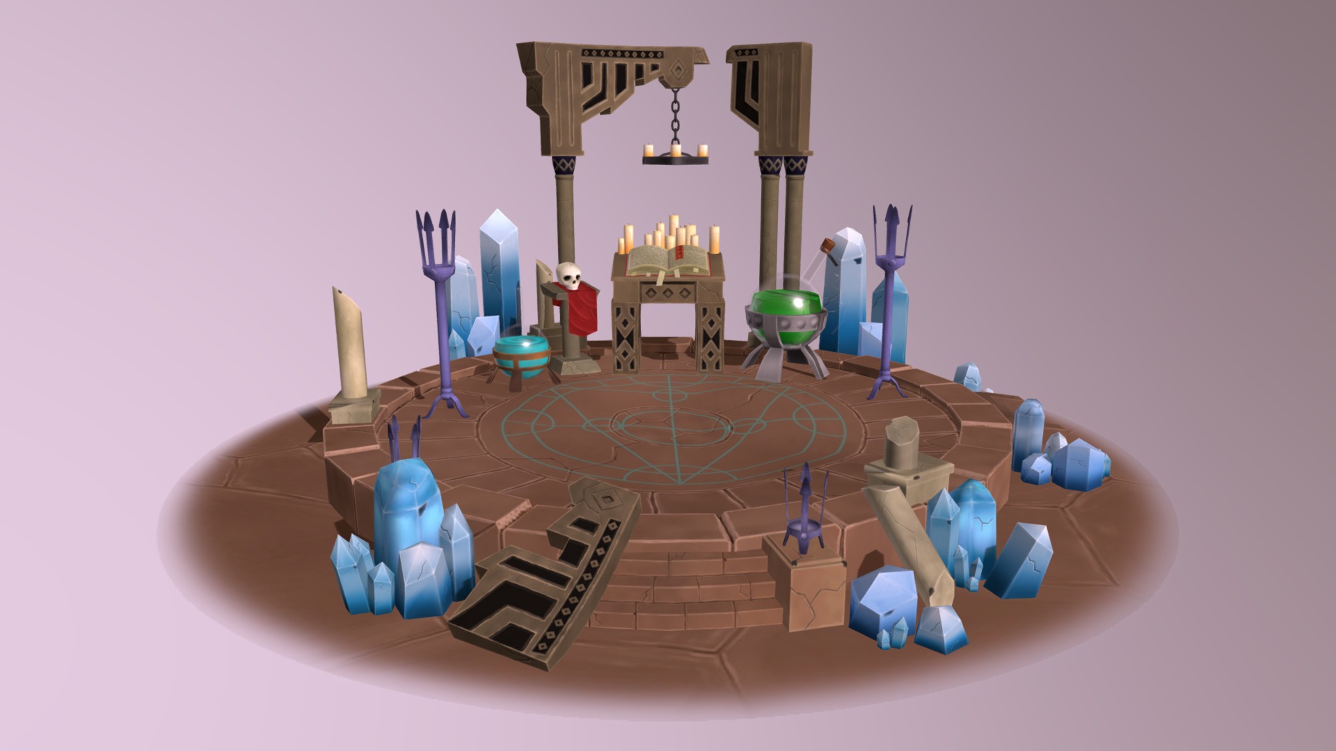 Magic Diorama - 3D model by Carly Fox (@CarlyFox) [45da0e2] - Sketchfab