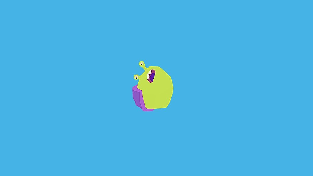 Purple chestnut Slug Animation - 3D model by hamsterspit [45da9a0 ...