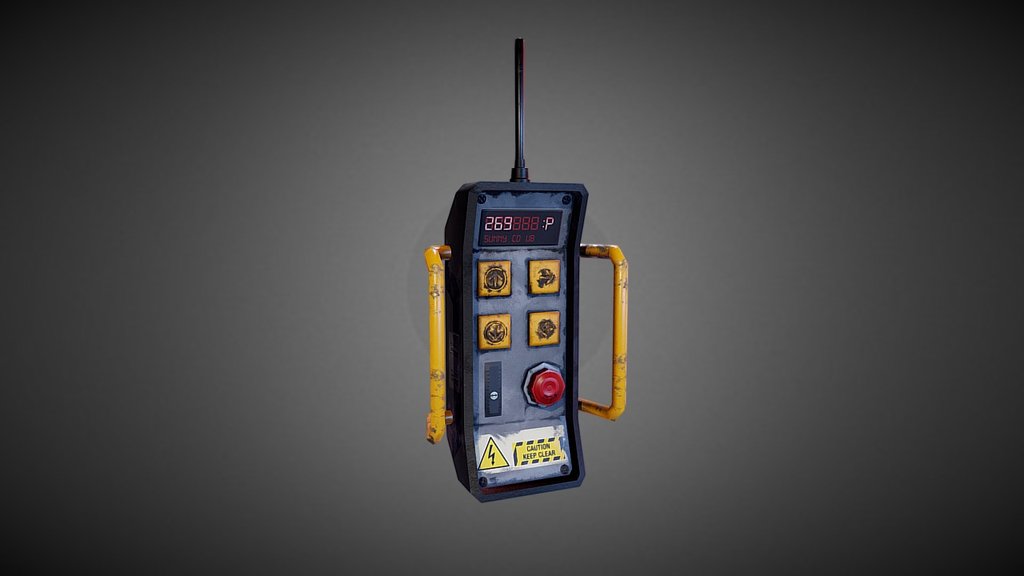 Radio Control - 3D model by Terai Tau (@terai) [45dd12a] - Sketchfab