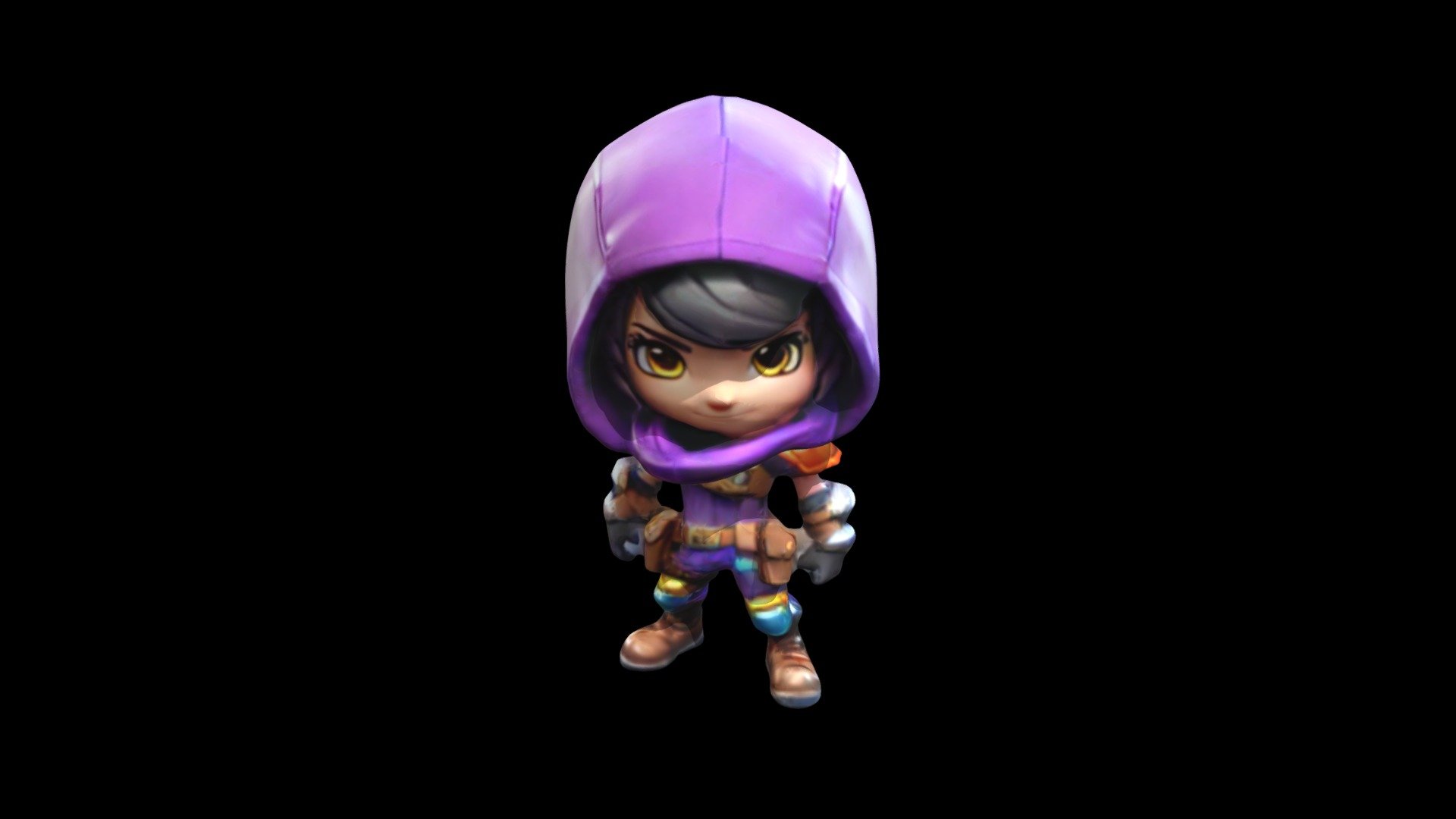 Brazen Thief A dynamic digital avatar in a vibra - Download Free 3D ...