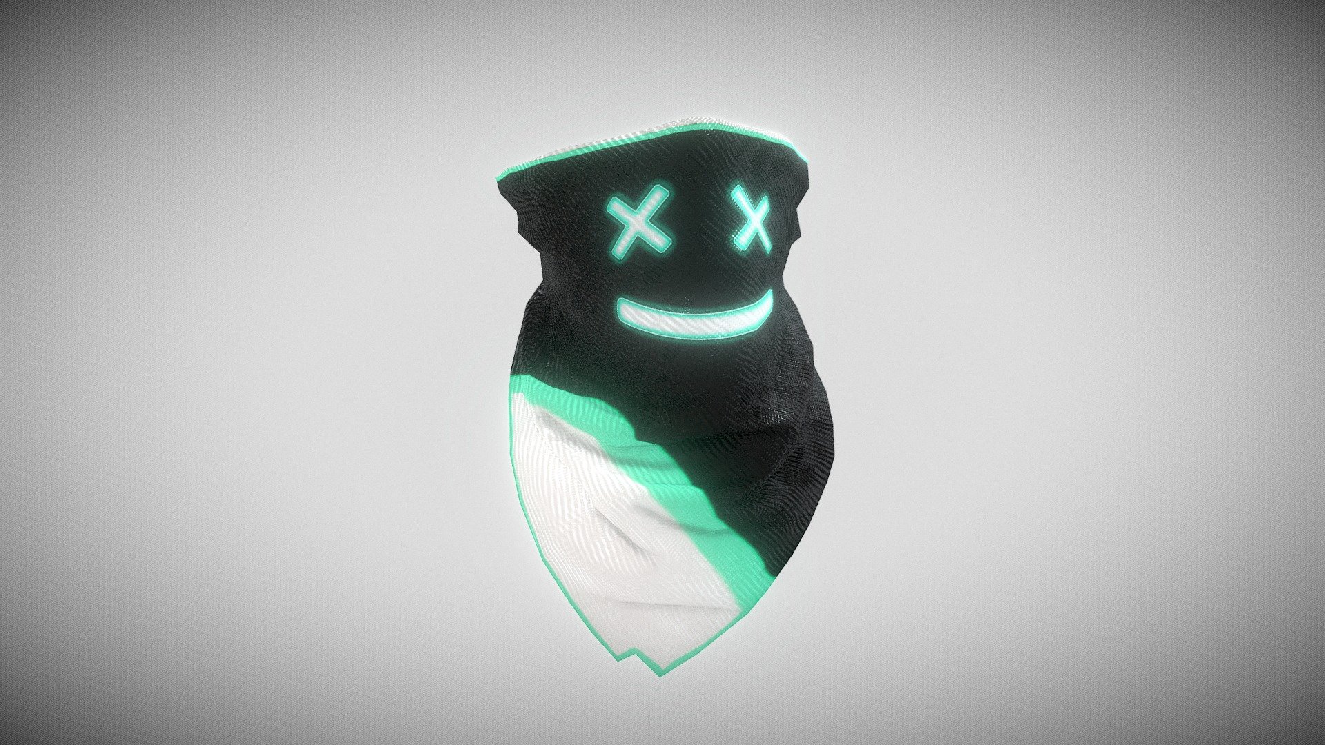 Neon Death (mint) - 3D model by IKY (@IKYx) [45e1425] - Sketchfab