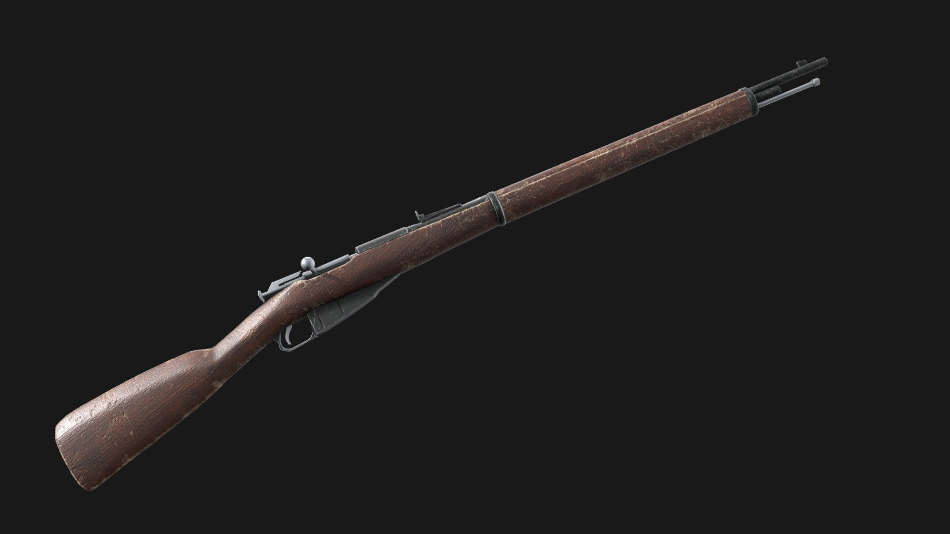 Mosin Nagant WIP - Download Free 3D model by Ghou1 [45e3585] - Sketchfab