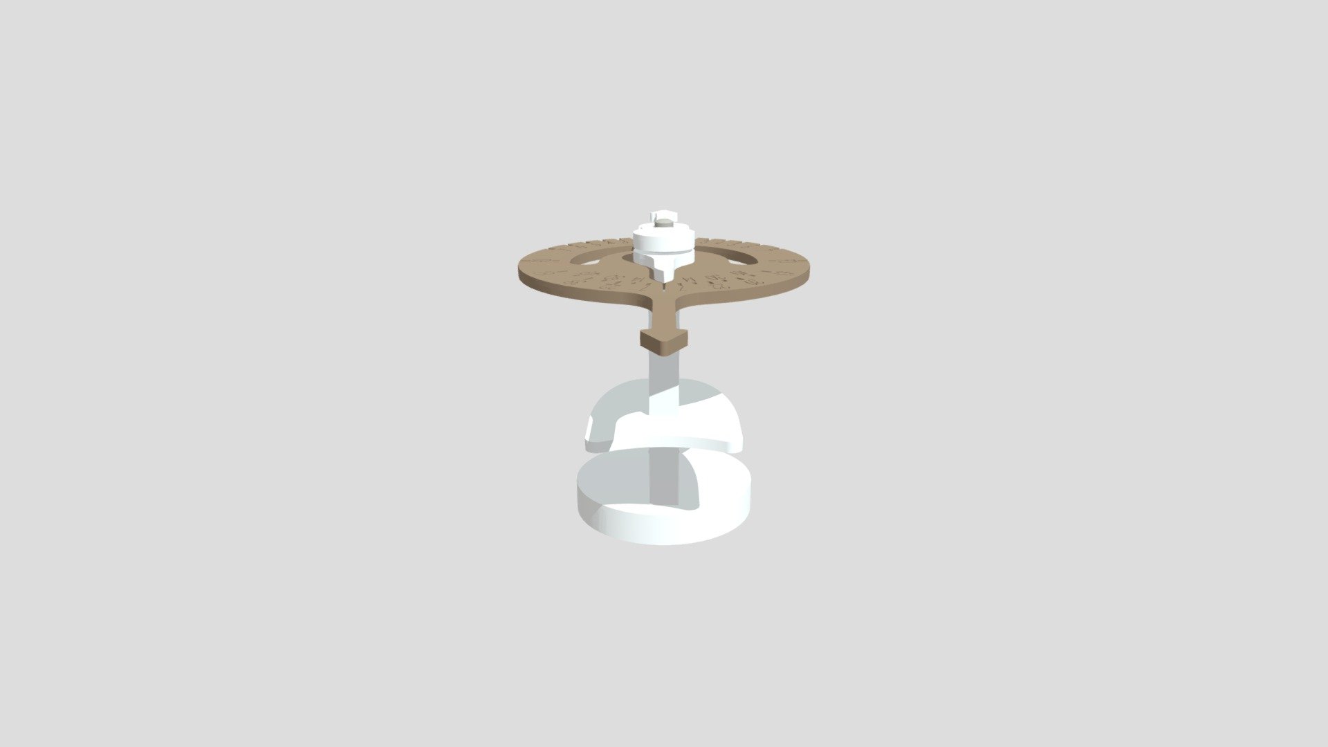 Protractor rus - 3D model by niksap [45e5f19] - Sketchfab