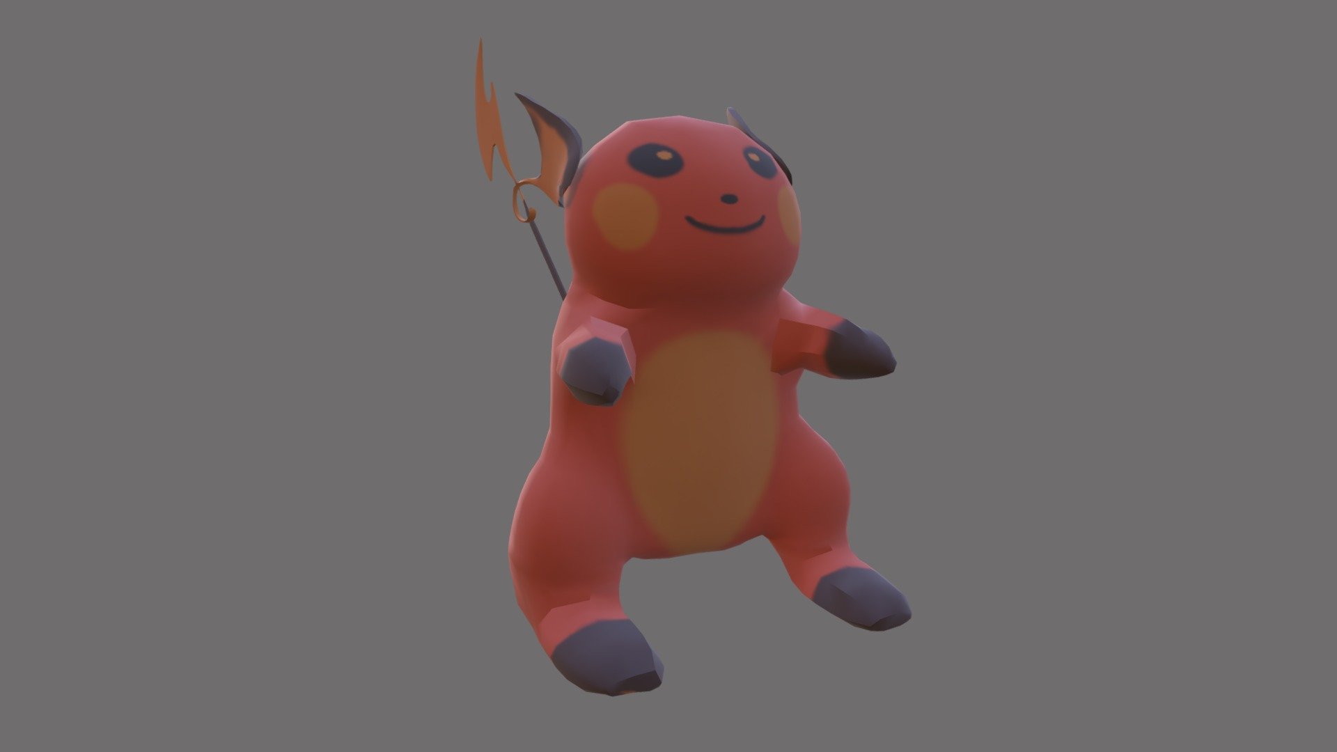 Raichu - 3D model by David Nguyen (@DVNguyen) [45e5f68] - Sketchfab