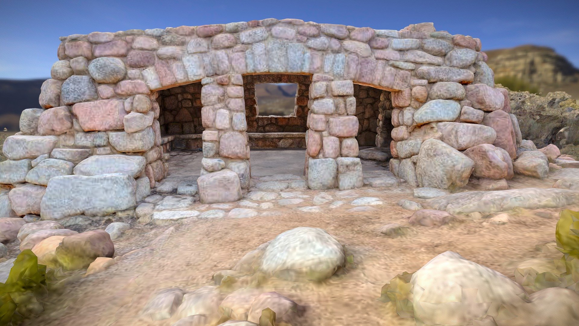 La Cueva Rock House Pavilion - 3D model by Parker Hill Photography ...