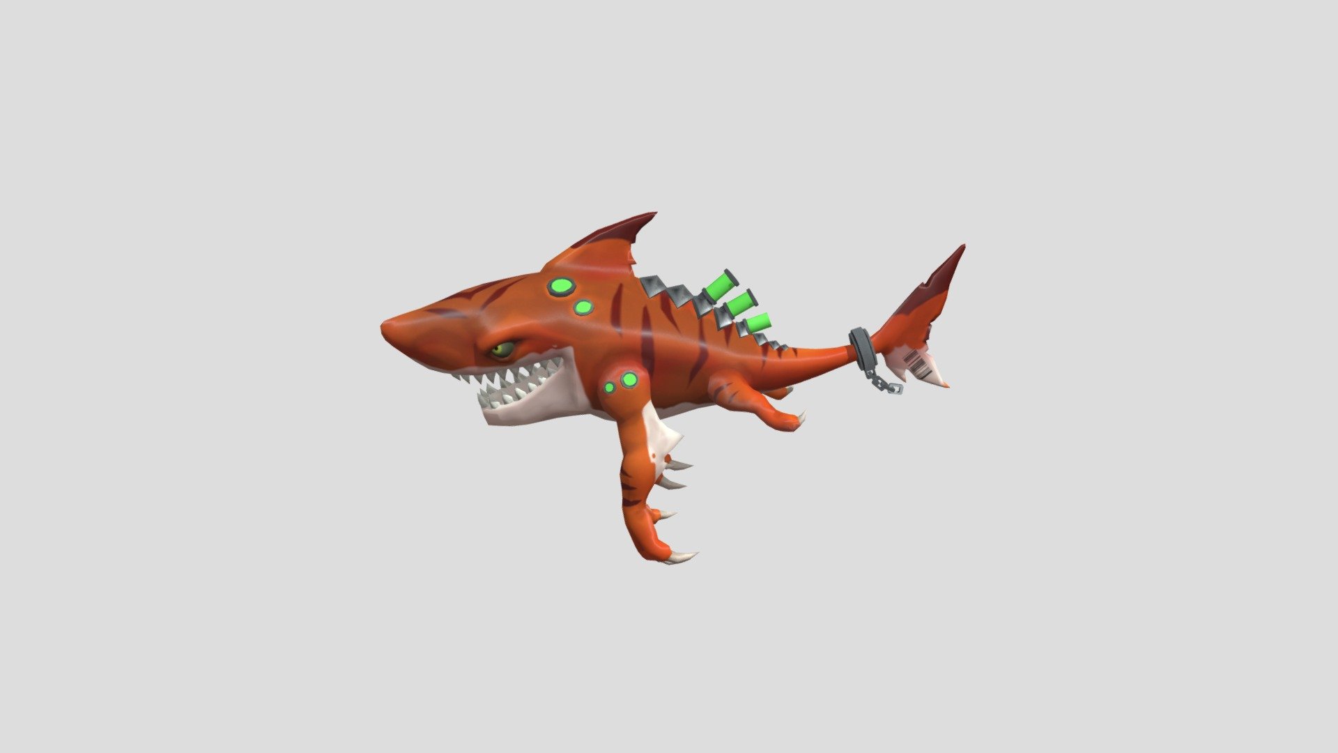 Hungry Shark 1.0 - Buy Royalty Free 3D model by meshmellow ...