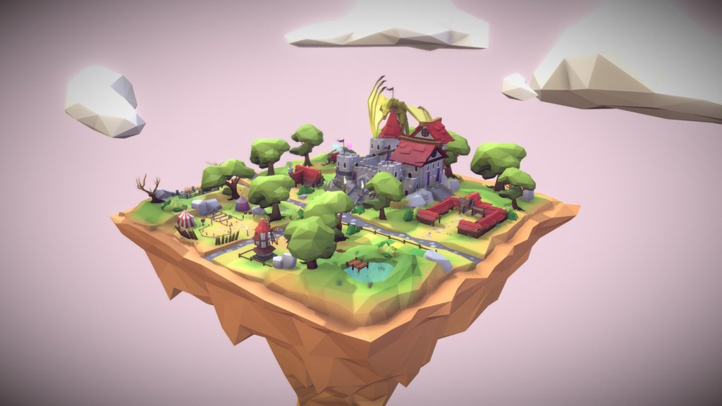 vector pixel art - A 3D model collection by YenisPereira - Sketchfab