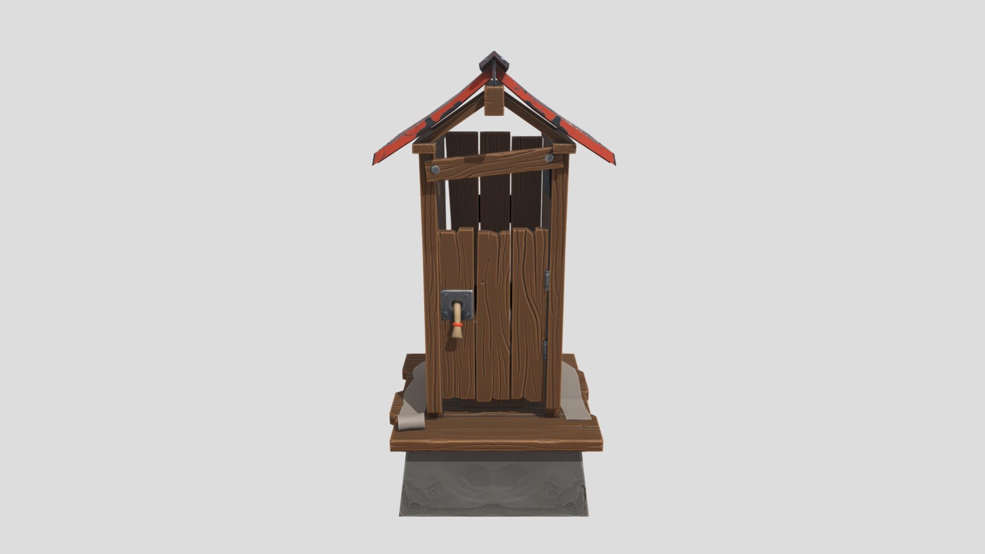 Outhouse - Download Free 3D model by Js_TuruokaJunpei [45e9893] - Sketchfab