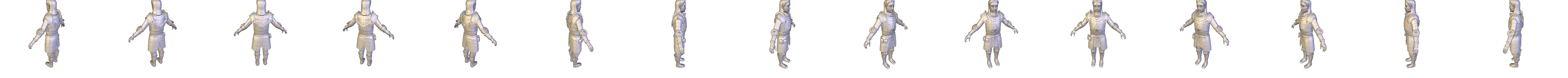 Jeanne d'Arc - 3D model by Mart [45e9a06] - Sketchfab