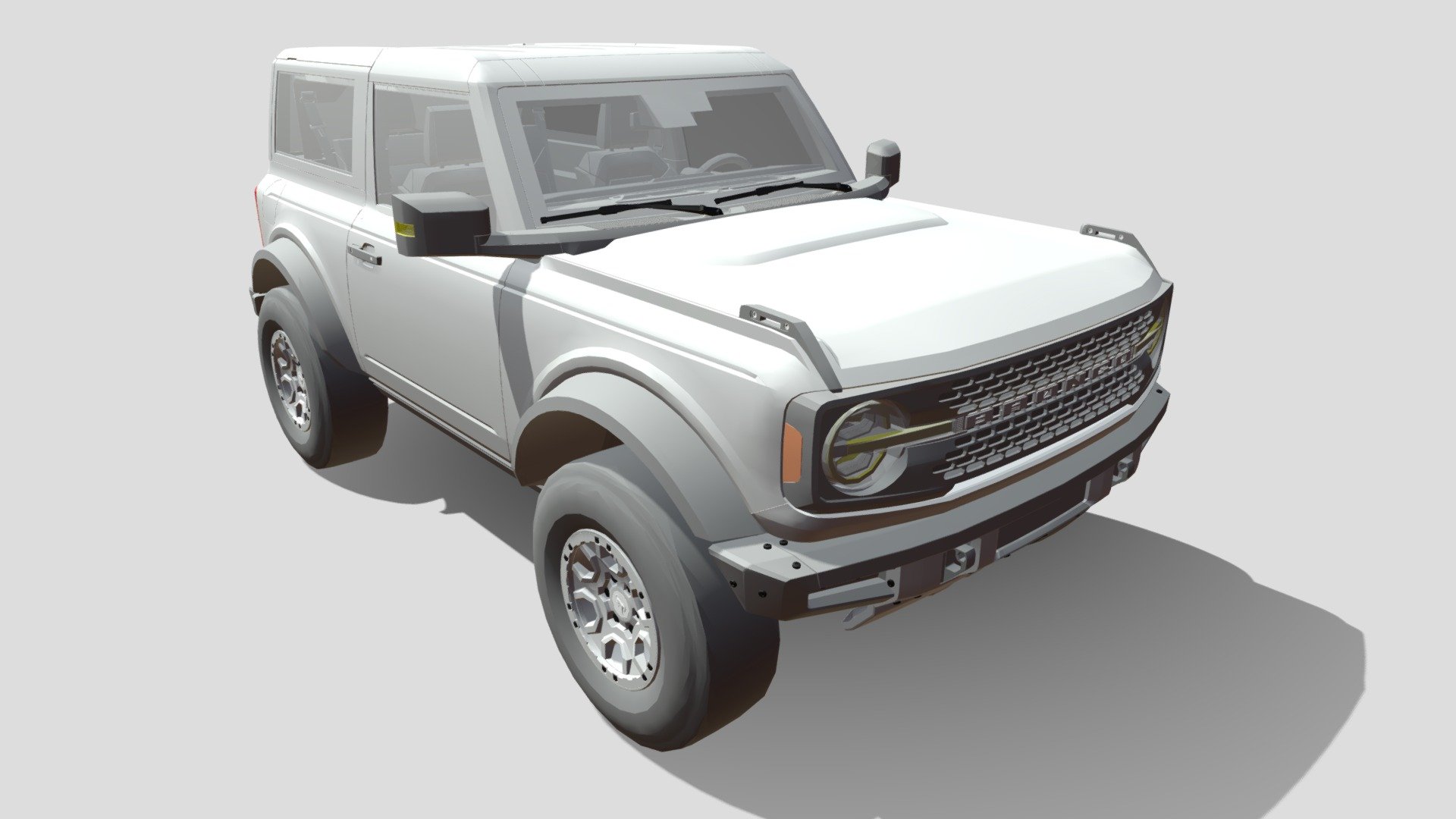 Ford Bronco 2 door - Download Free 3D model by Vyacheslav (@Vedunov.s ...