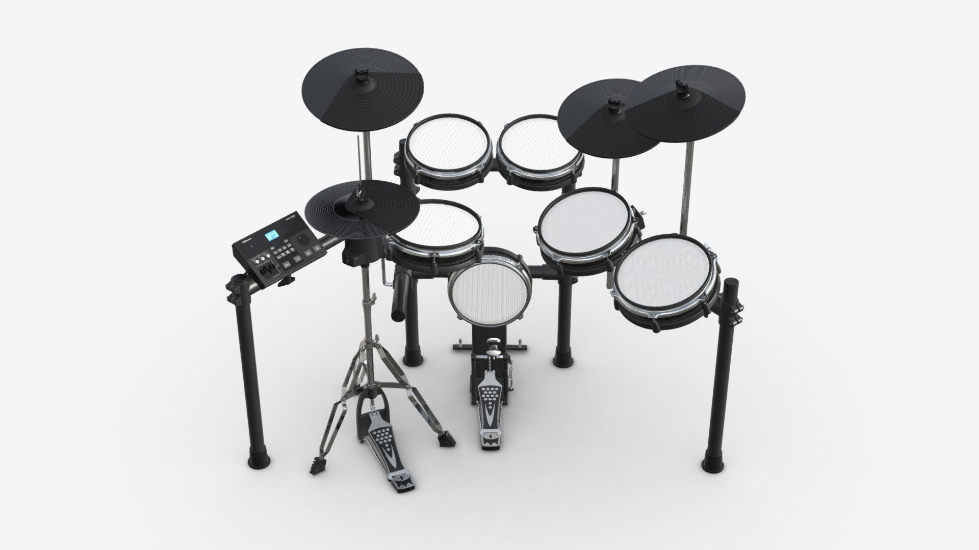Millenium MPS-850 E-Drum Set - Buy Royalty Free 3D model by HQ3DMOD ...