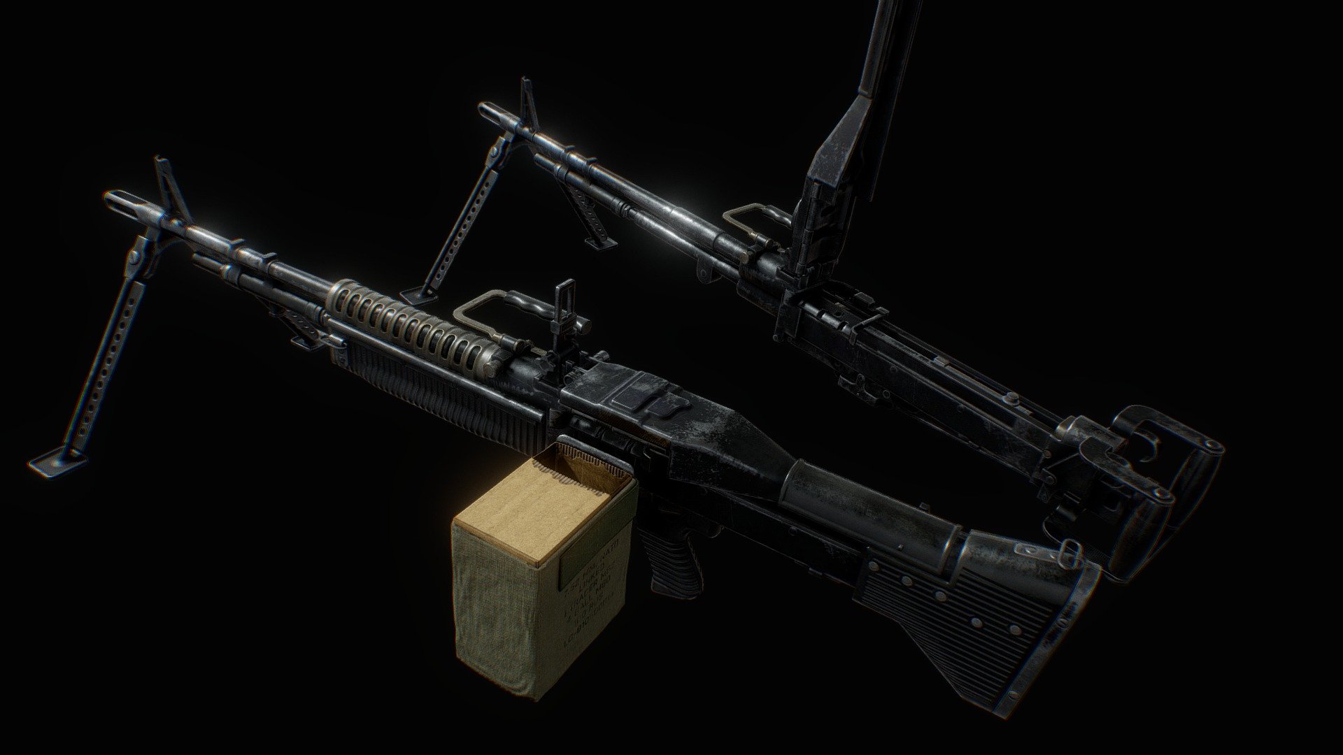 M60 and M60D - Buy Royalty Free 3D model by CHooverShrimp [45ee0e4 ...