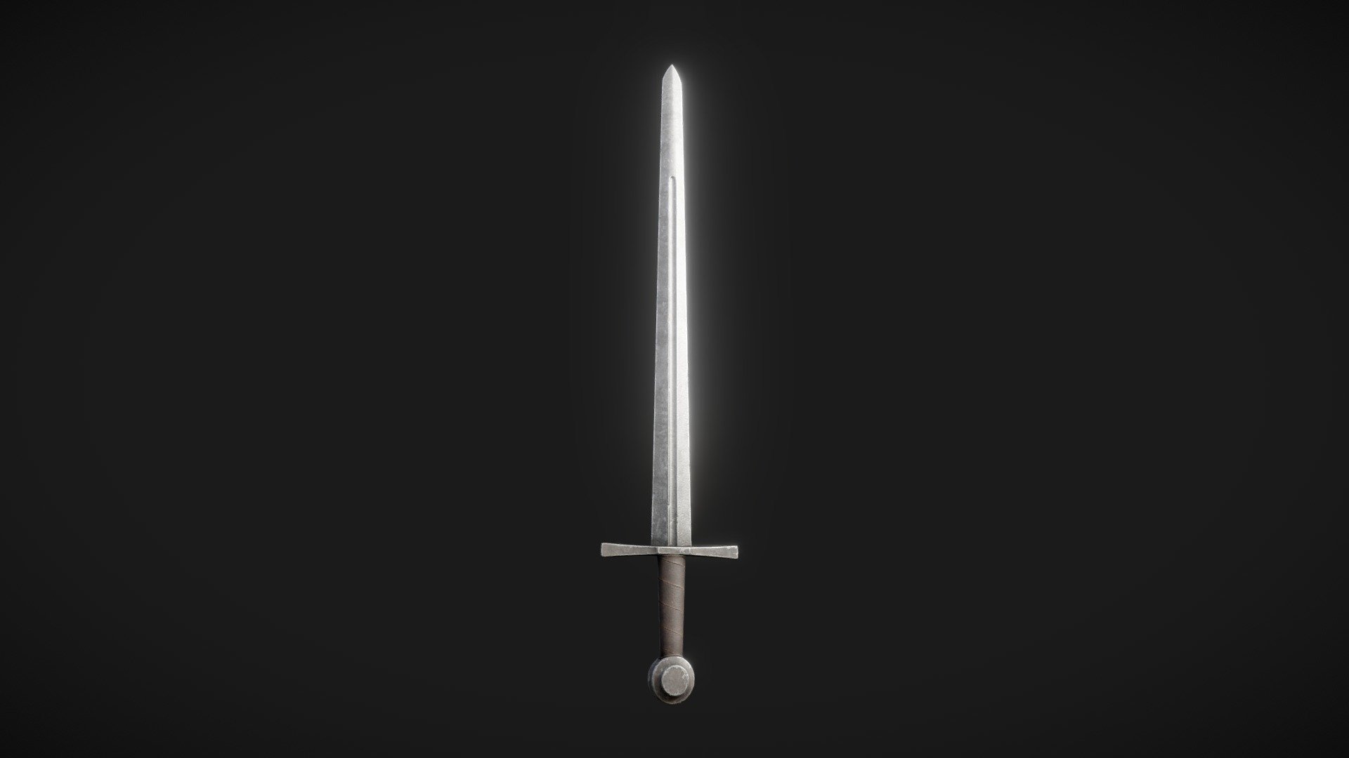 Medieval Sword - 3D model by Dmitrii Ispolatov (@ispolatov_dm) [45eeb9d ...