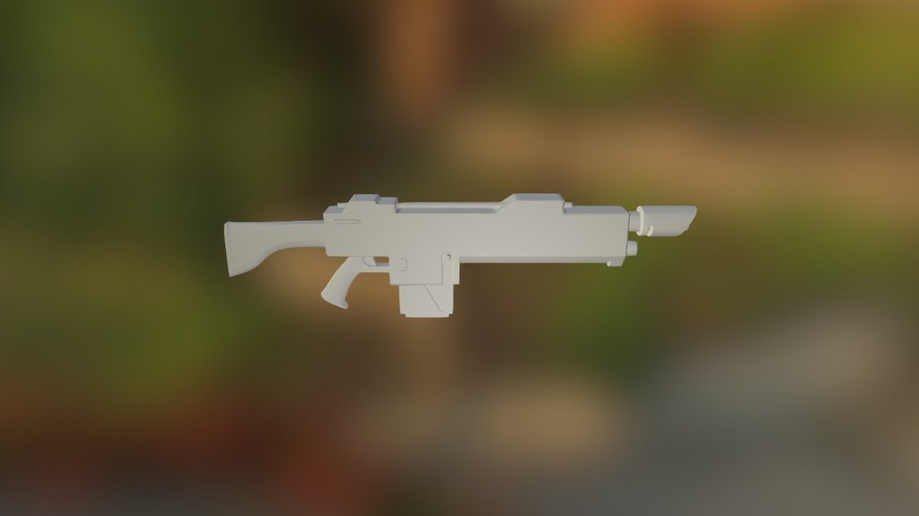 Lasgun WIP - 3D model by doruben [45ef39c] - Sketchfab