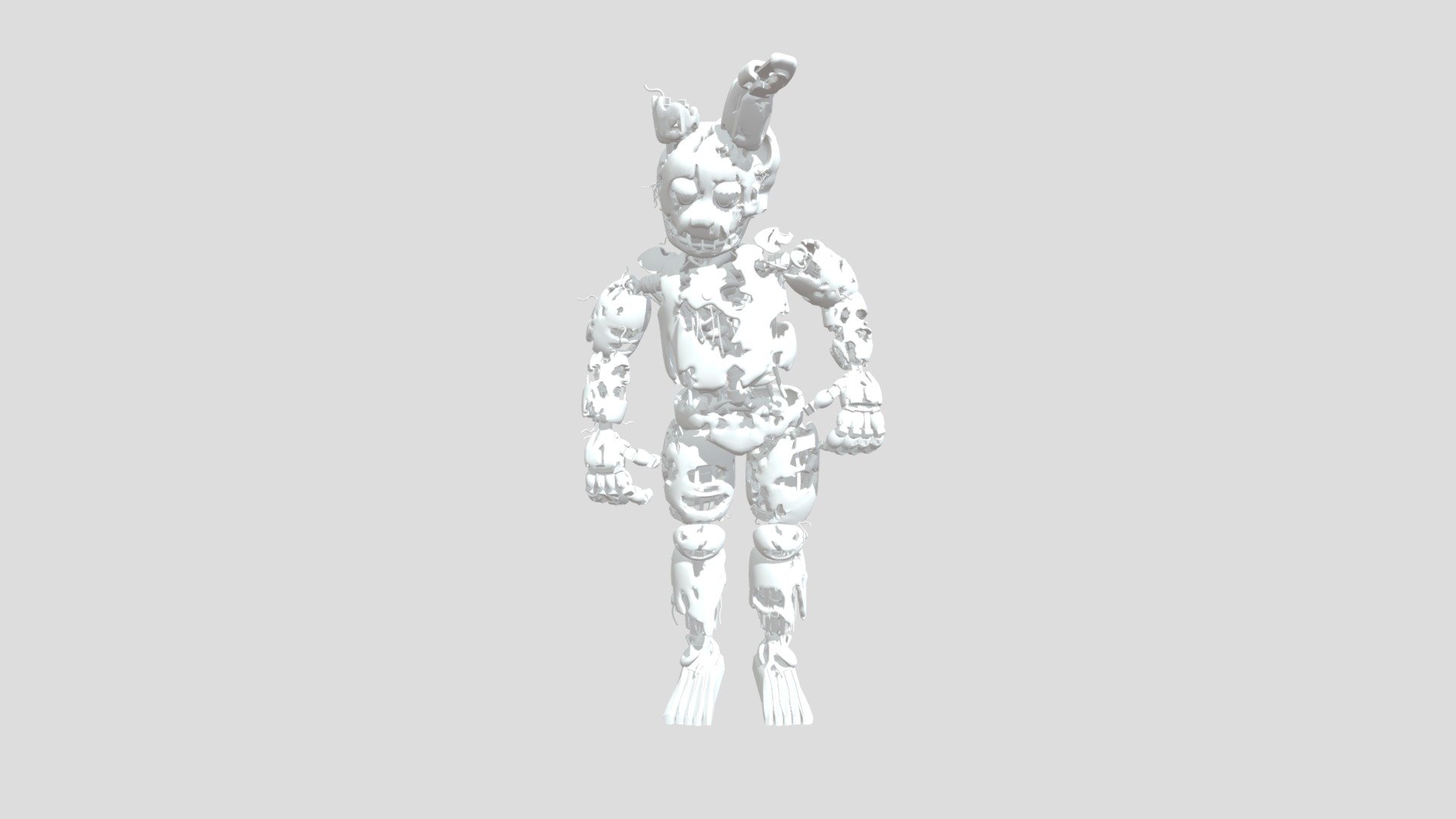 Springtrap V1 - 3D model by abraham.gama0103 [45f0332] - Sketchfab