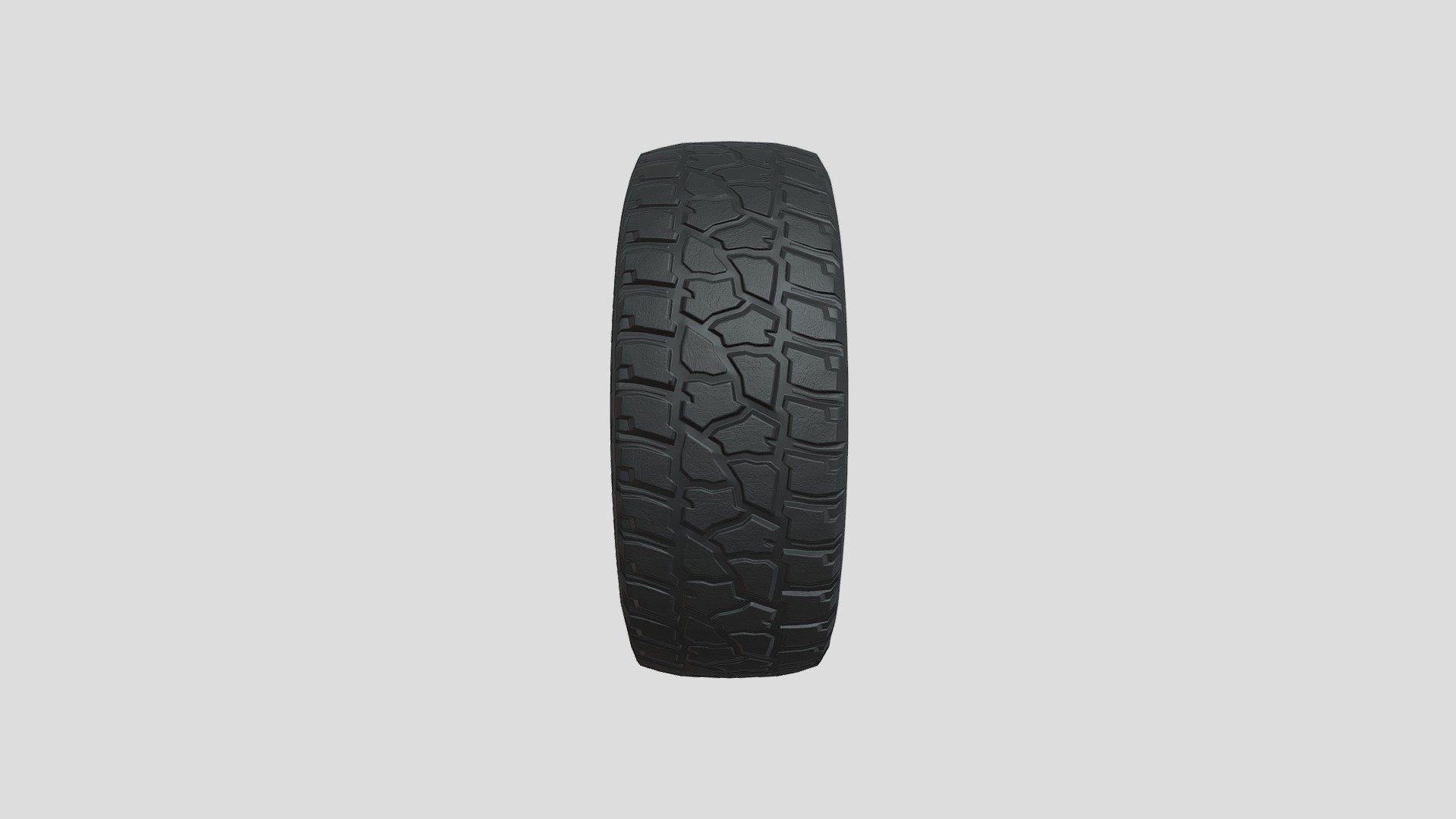 Mud Terrain_Tire_Wheel_3D Model - 3D model by CXR Agency (@CXRAgency ...