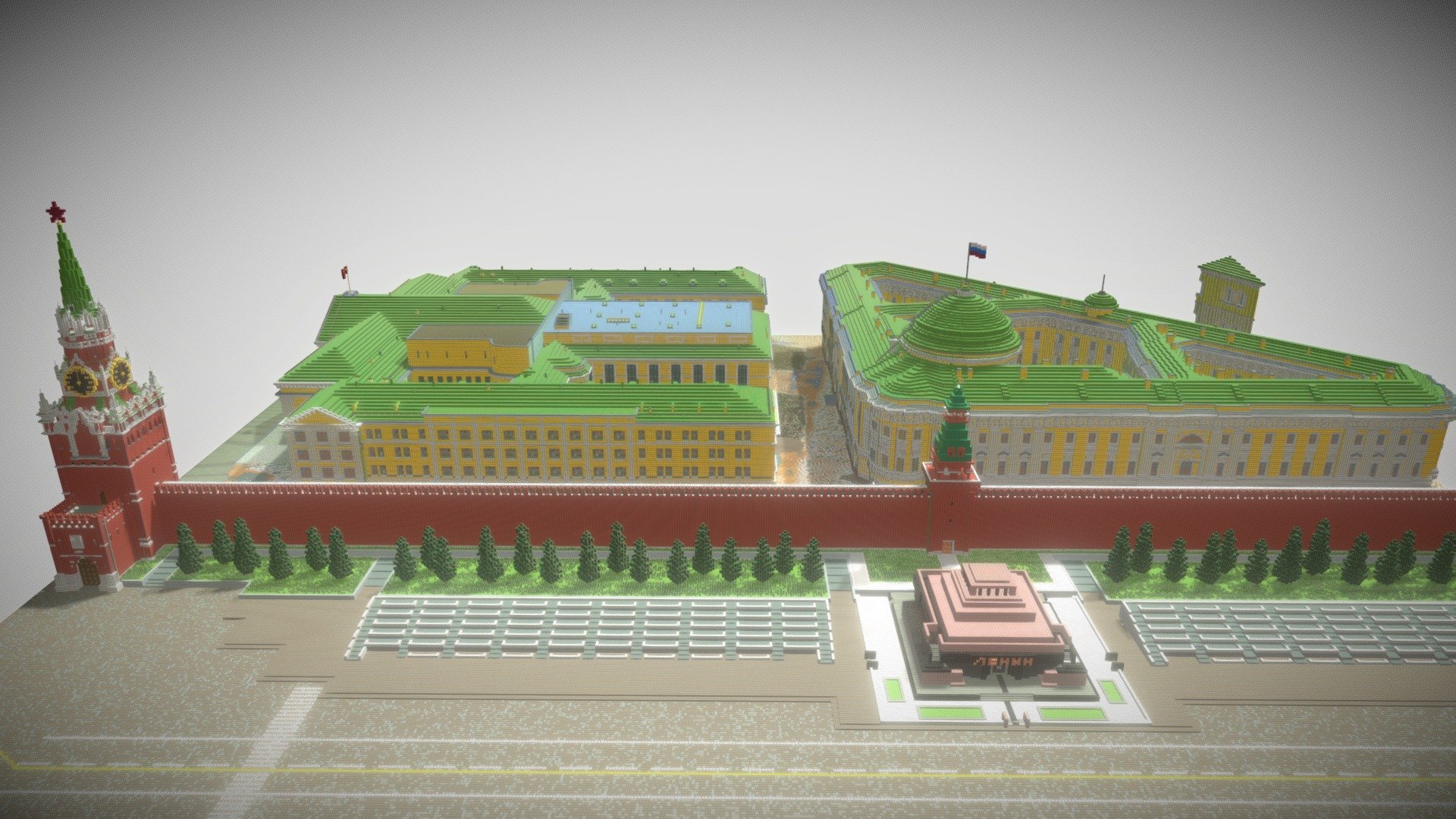 Part of Red Square - 3D model by helixzlone [45f052c] - Sketchfab