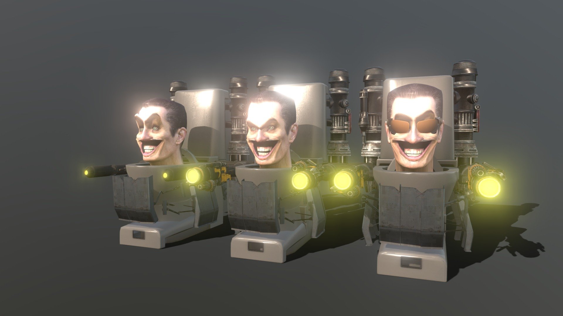 G-Toilet 2.0 All Variants - Download Free 3D model by User09 ...