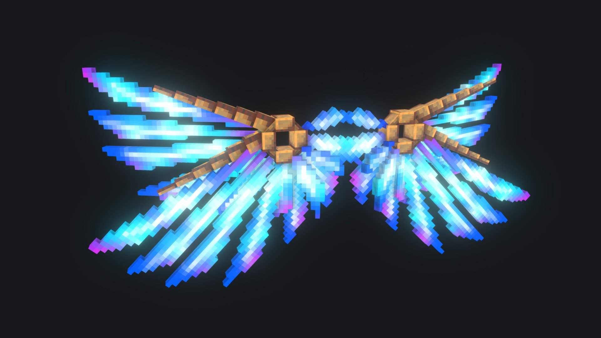 Cyber wing - 3D model by Boxpix [45f20dc] - Sketchfab