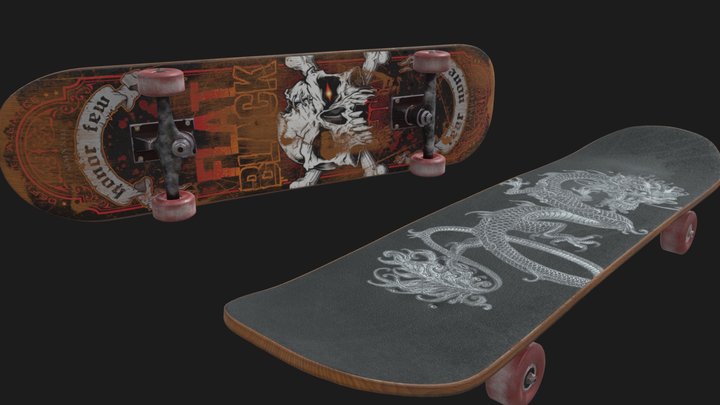 Skate 3D models - Sketchfab