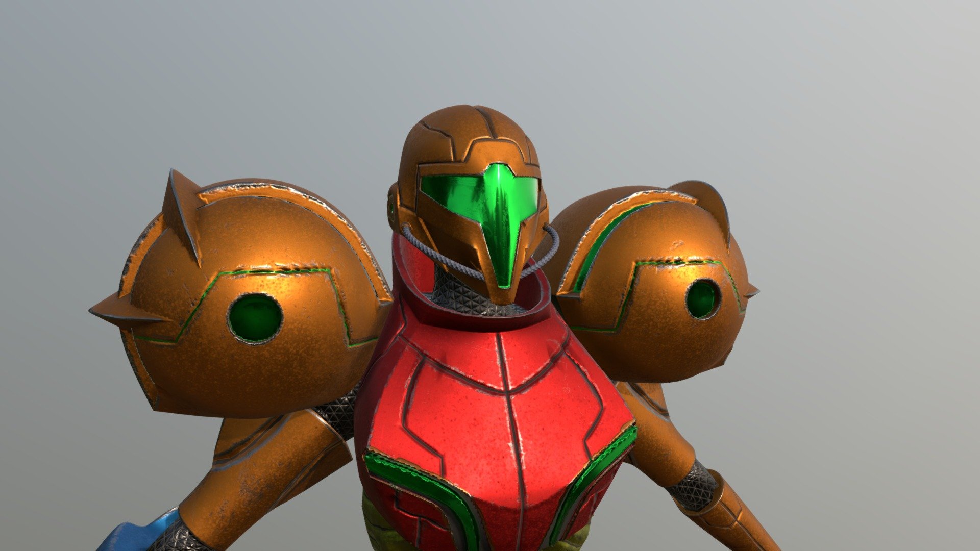 Samus Aran - 3D model by Daraenor [45f3d69] - Sketchfab