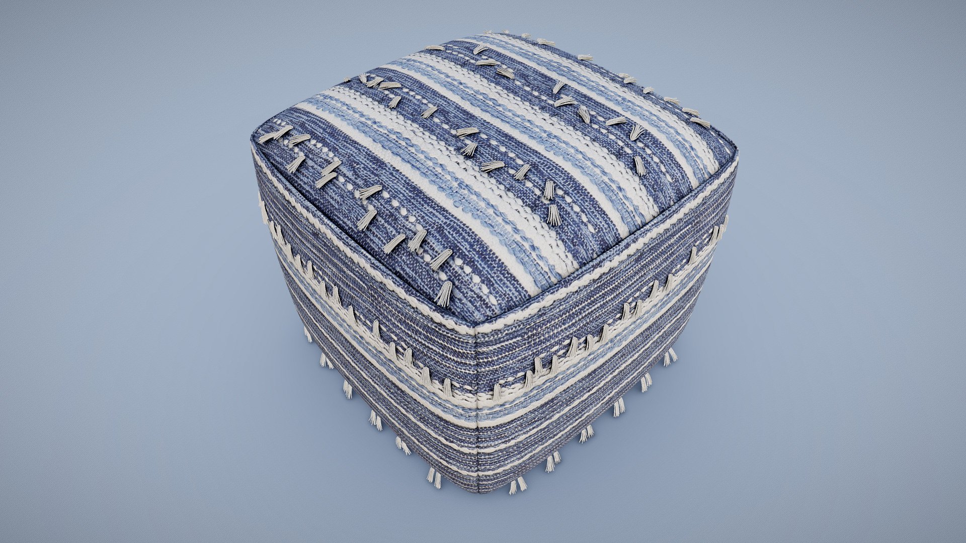 Pouf - 3D model by romullus [45f400c] - Sketchfab
