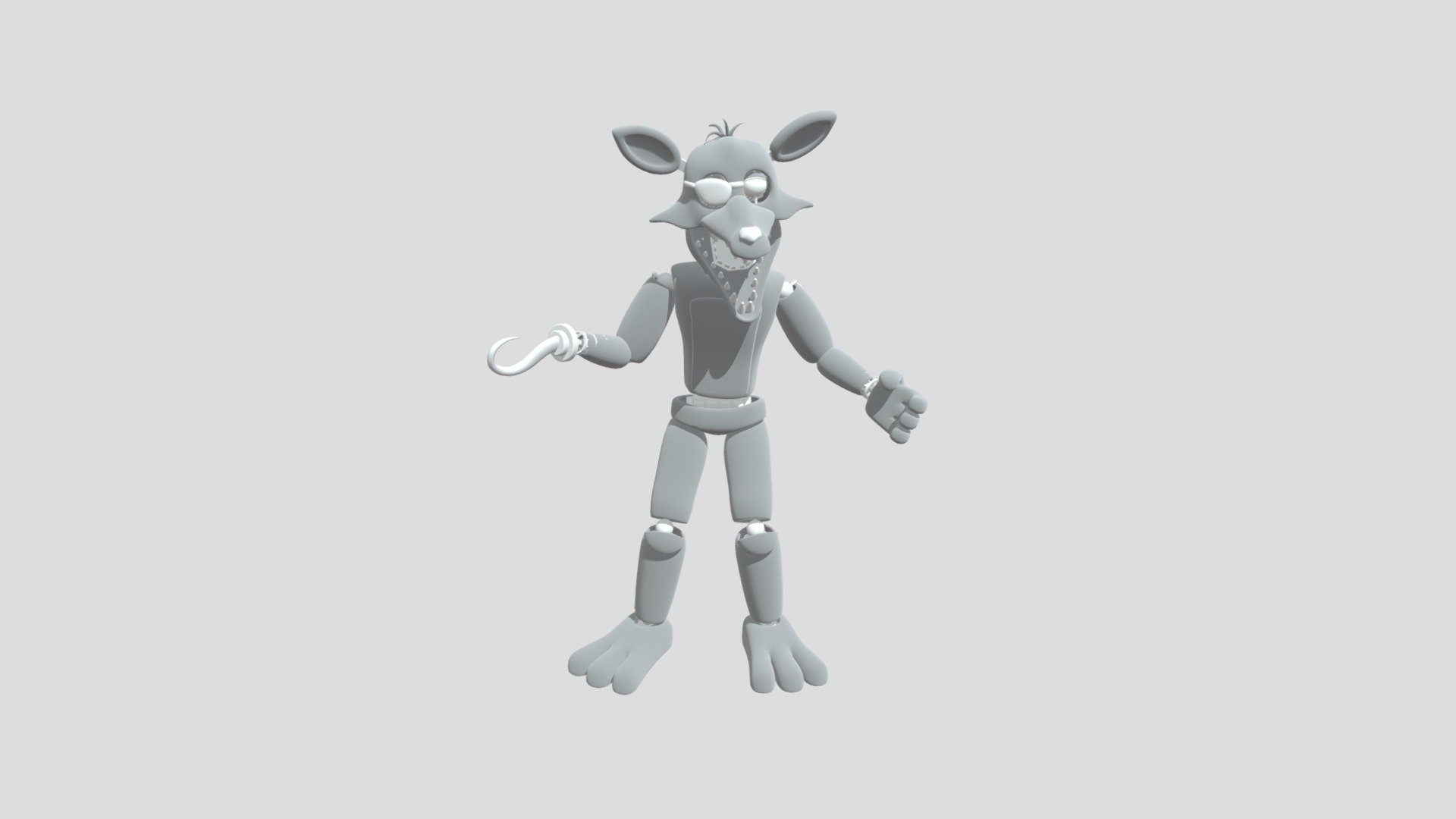 TMG_ Un Withered_ Foxy - Download Free 3D model by ...