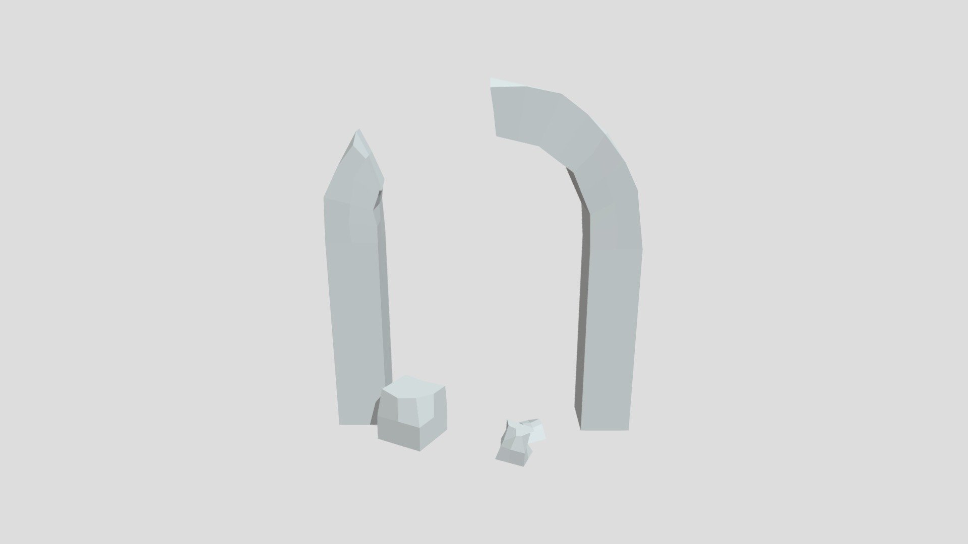 Broken Doorway - Download Free 3D model by Toadboy_00 [45f6f94] - Sketchfab