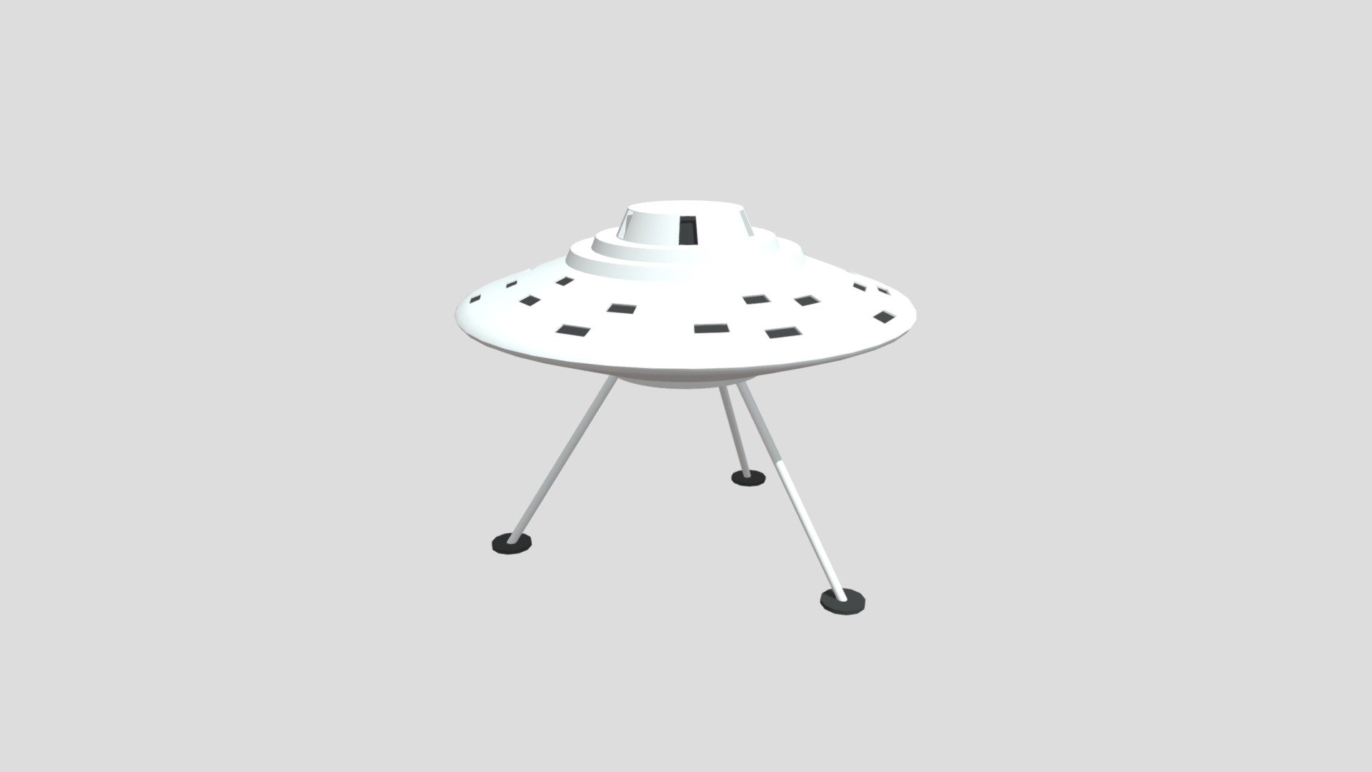 UFO from Poly by Google - Download Free 3D model by IronEqual (@ie ...