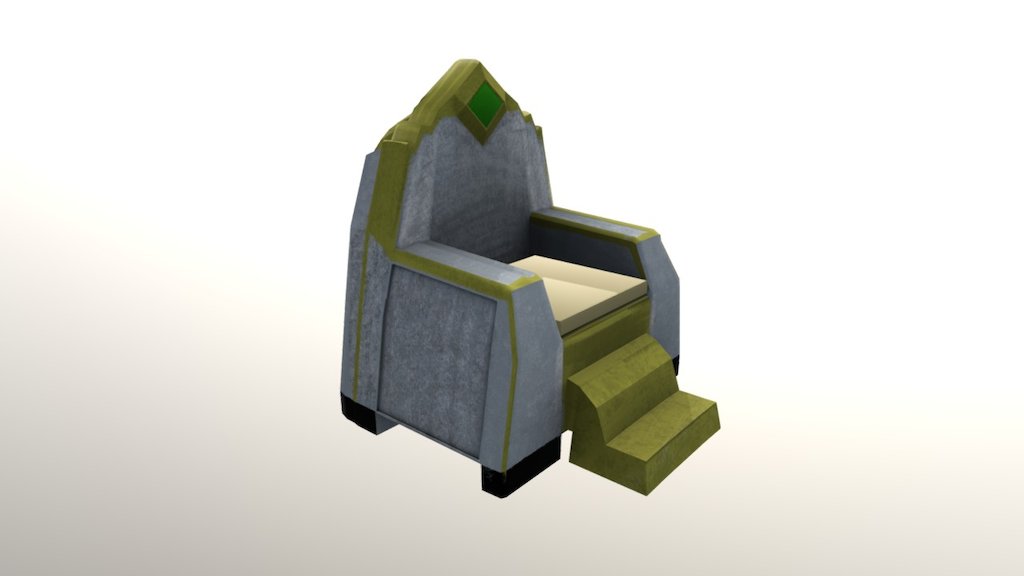 Throne - Download Free 3D model by connorbalcam [45f9595] - Sketchfab