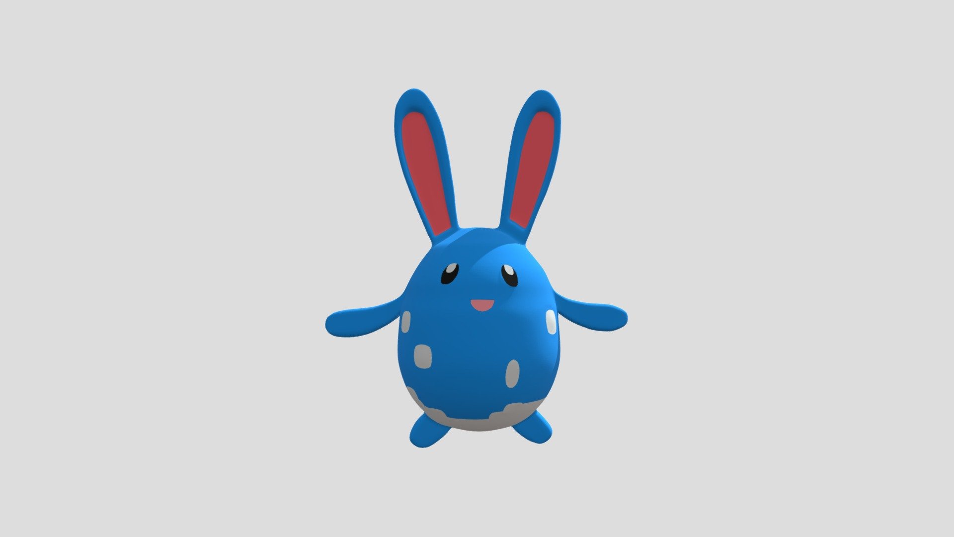 Azumarill - Download Free 3D model by Mormont (@Mormontt) [45fafa8 ...