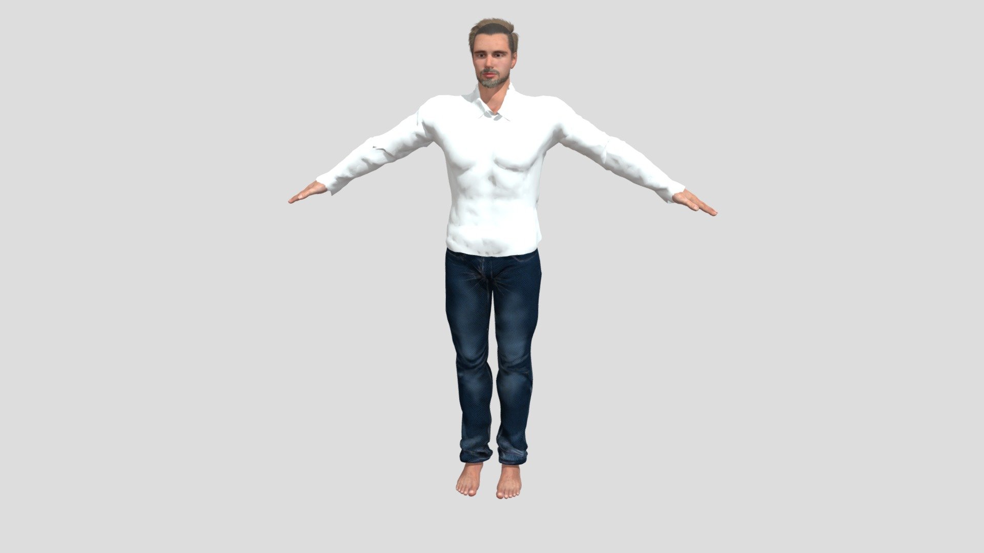 Man Character - Male Stylized - 3D model by Ahmed ZAROUAL (@newgen ...