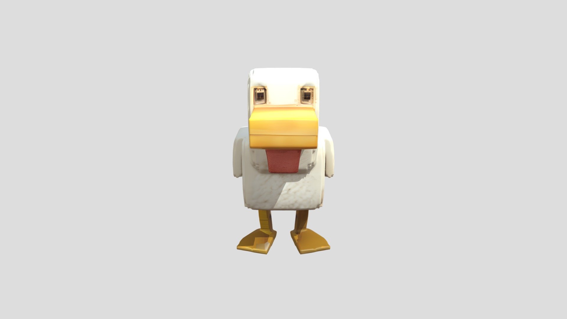 Chicken A Minecraft Movie Fan Made - Download Free 3D model by ...