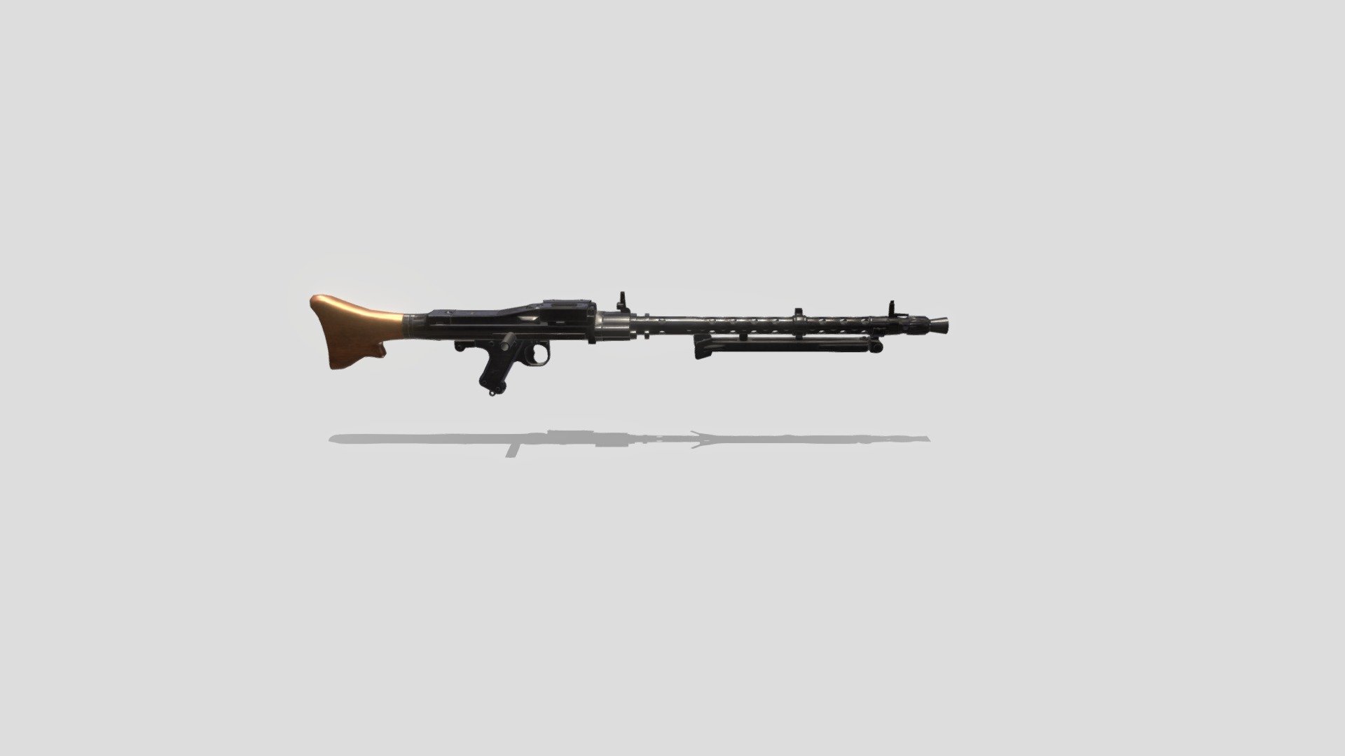 MG34 - 3D model by rafaelrafi [45ffc1a] - Sketchfab