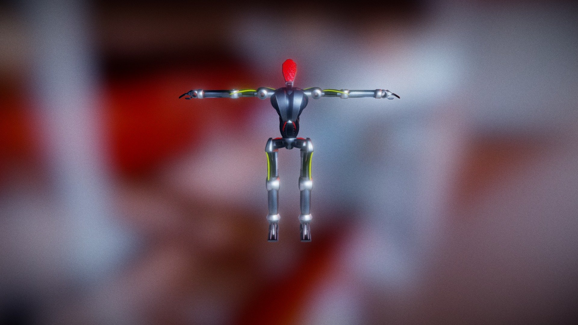 Industrial Biped Robot - 3D model by Alberto Alegre Mora ...