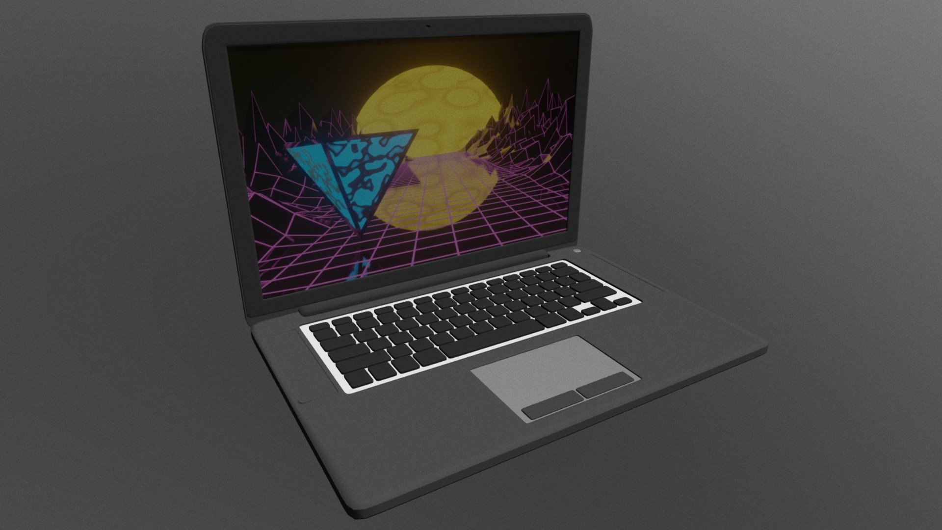 Laptop - 3D model by Alex (@333vasic) [46007a9] - Sketchfab