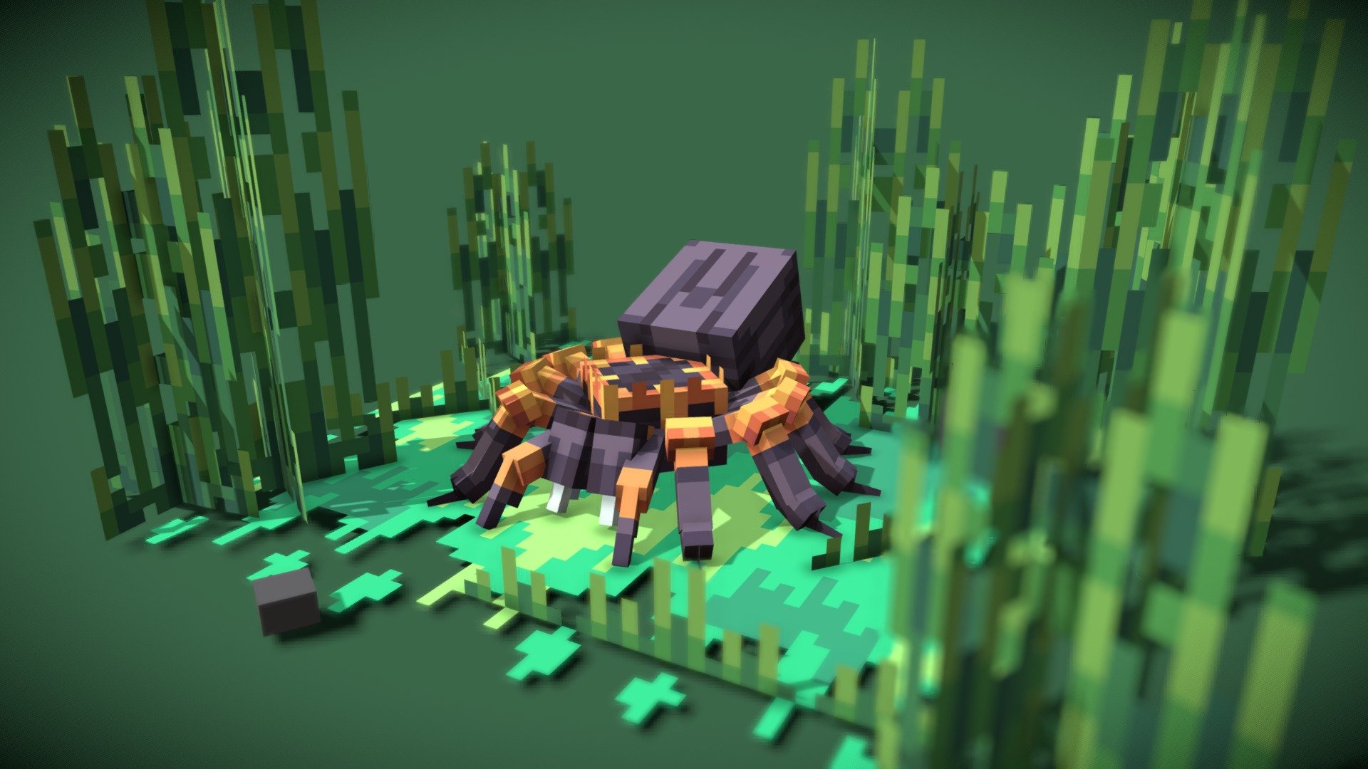 Tarantula_Spider - 3D model by Maks - Art (@maksart1) [4602079] - Sketchfab