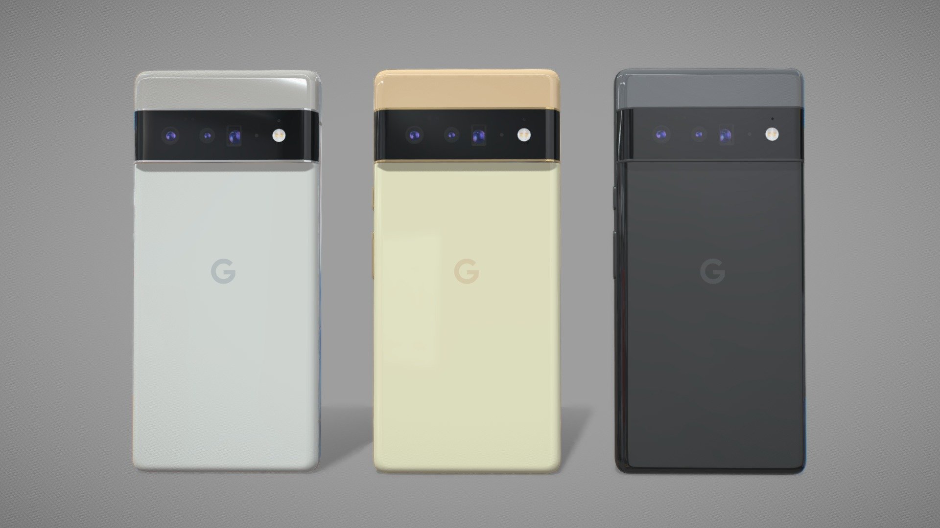 Google Pixel 6 Pro all colors - Buy Royalty Free 3D model by madMIX ...