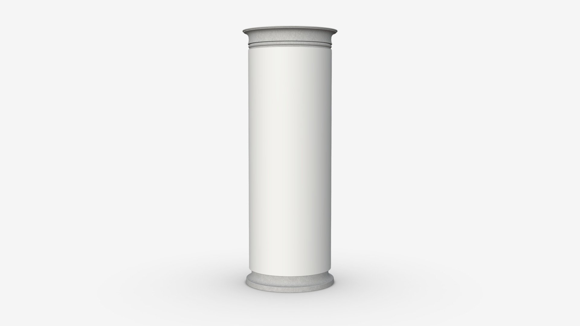 Advertising poster column mockup - Buy Royalty Free 3D model by HQ3DMOD ...