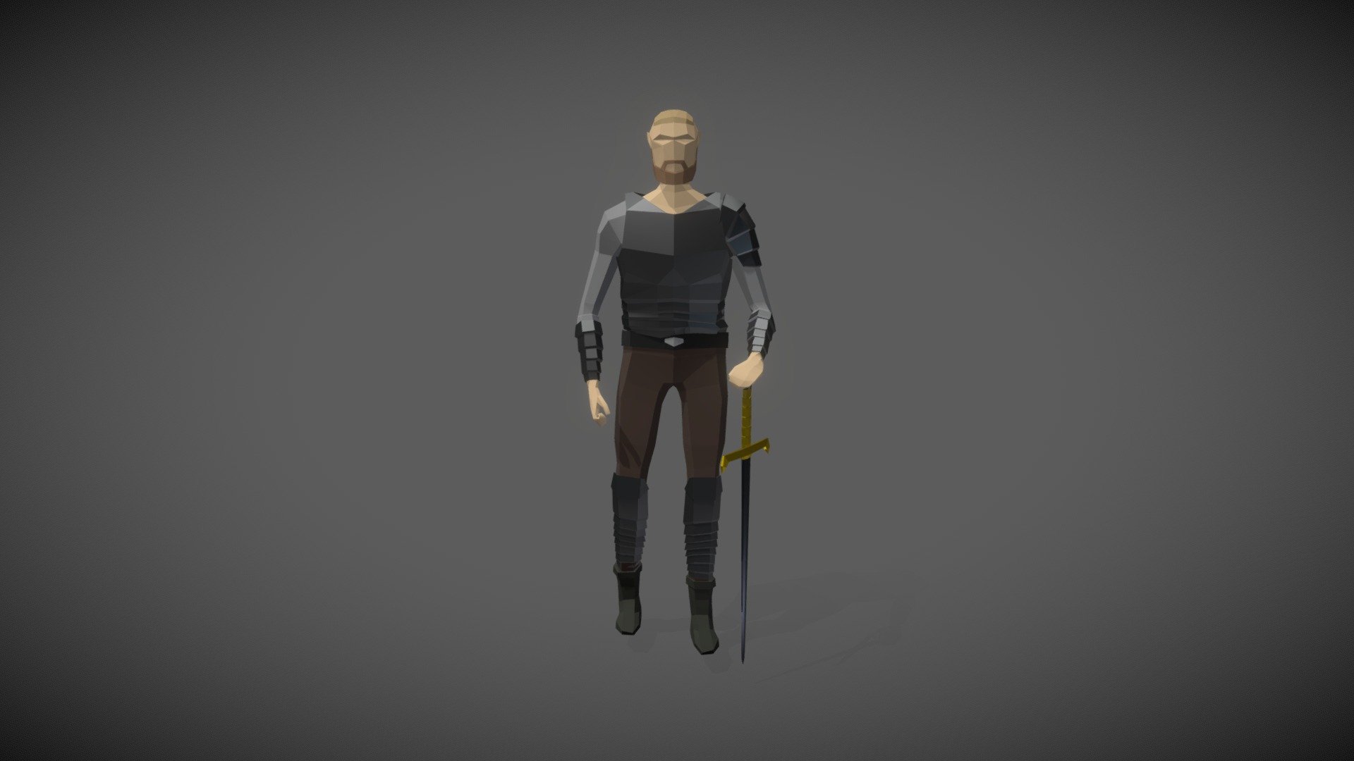 LowPoly Knight - 3D model by zawadzki_michal [460547d] - Sketchfab