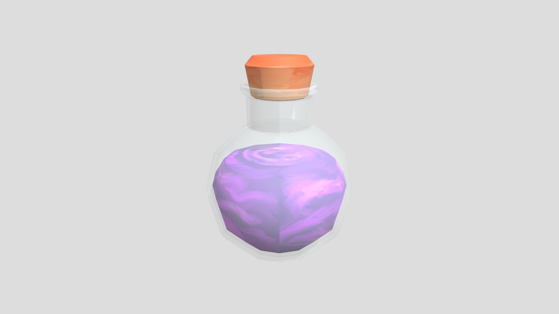 Low Poly Potion - 3D model by MKOS_designs [4605a2e] - Sketchfab