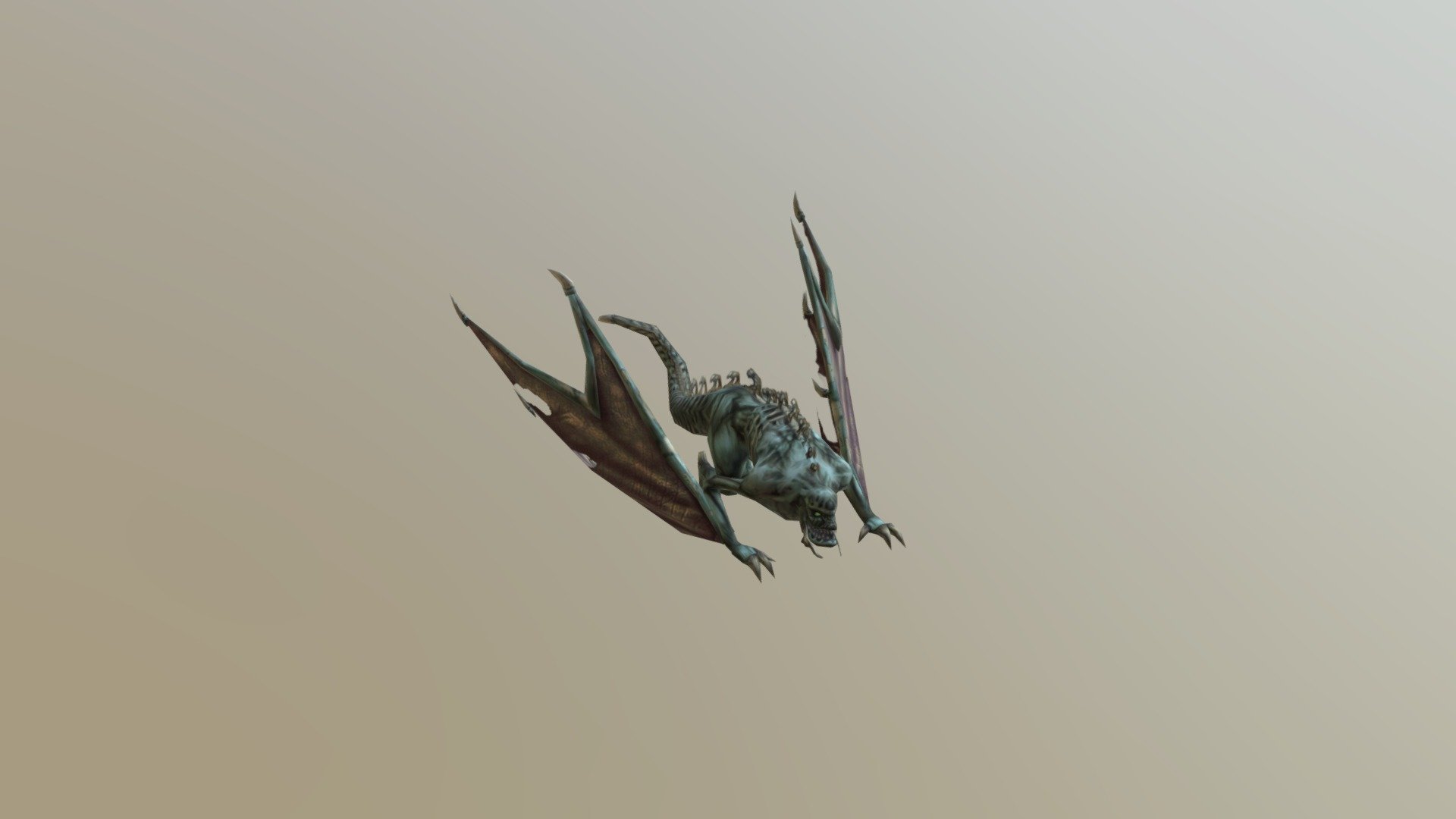 MMHO - necro champion - fire breath attack - 3D model by mangrove ...
