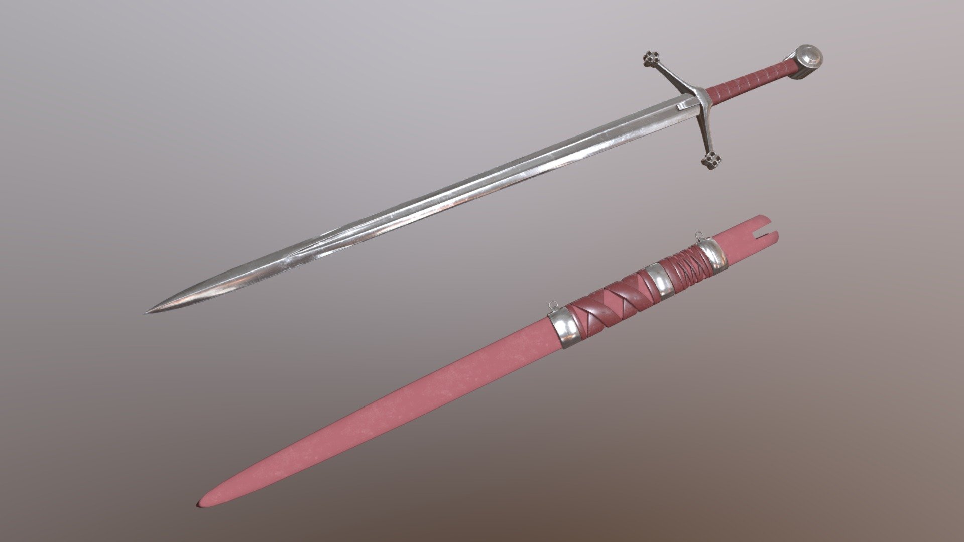 claymore sword - Download Free 3D model by extr3_me [4606625] - Sketchfab