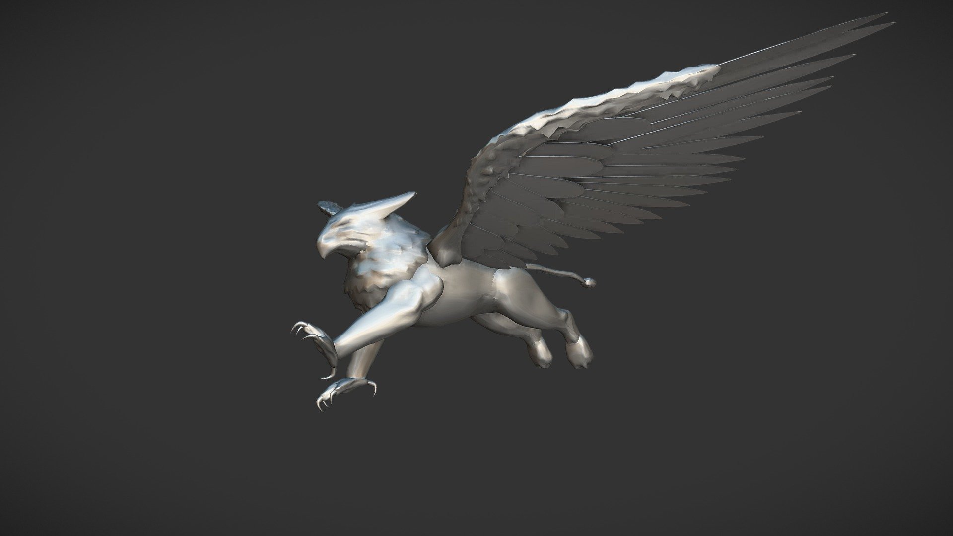 Griffin - Maya - 3D model by aherring [46073bf] - Sketchfab
